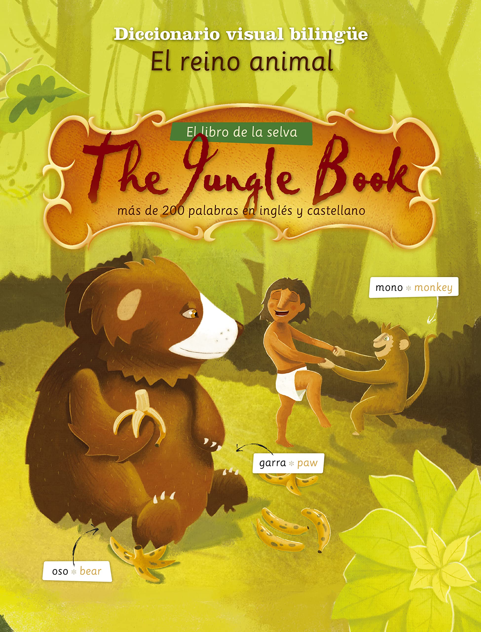 El Libro De La Selva The Jungle Book Más De 200 Palabras Sobre El