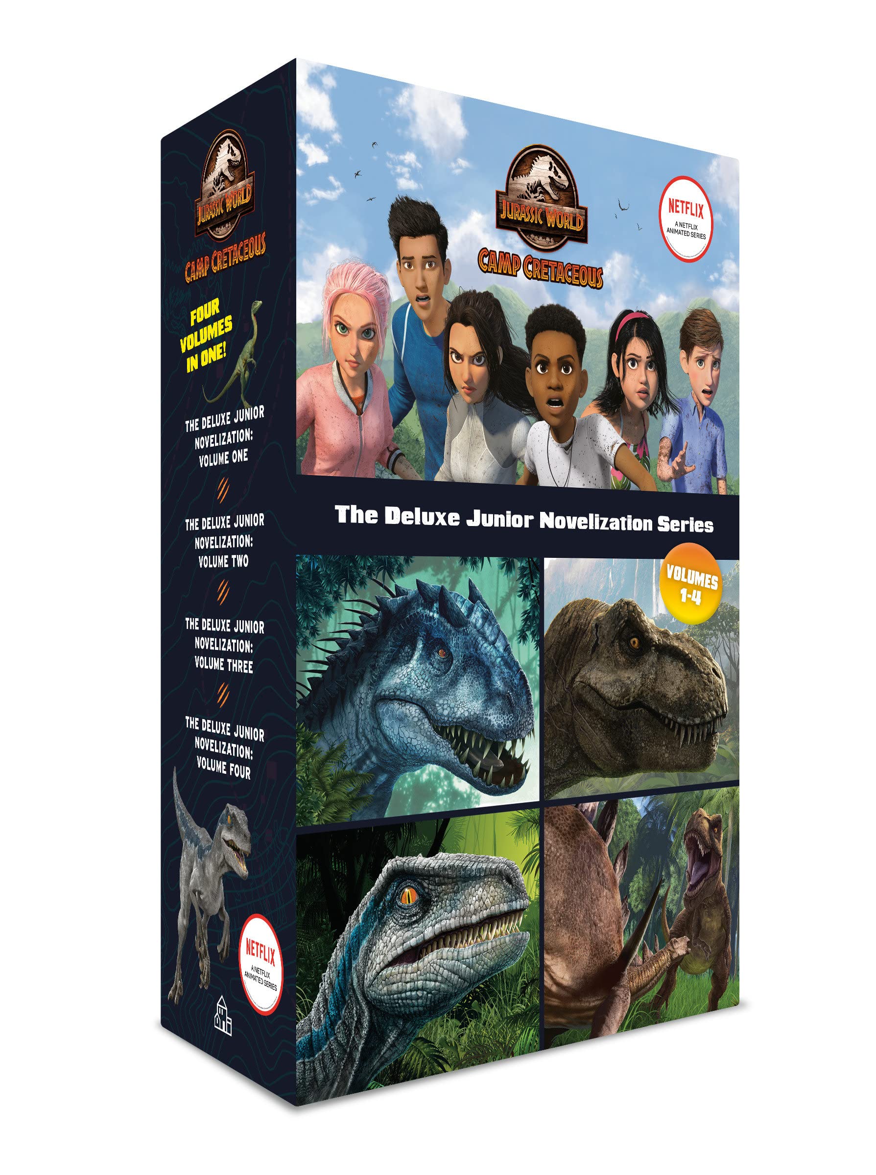 Camp Cretaceous: The Deluxe Junior Novelization Boxed Set by Steve ...