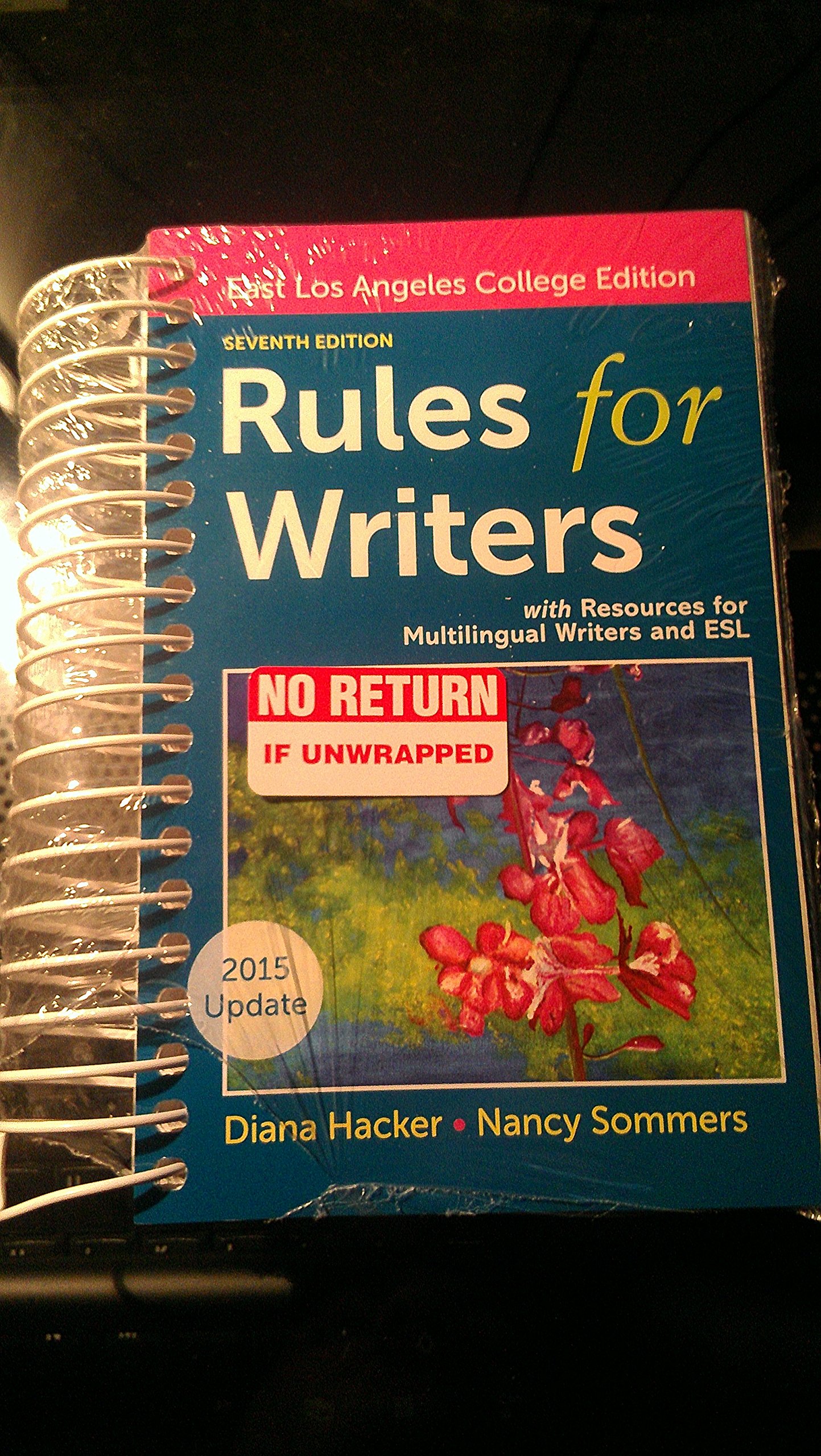 Rules For Writers By Diana Hacker Nancy Sommers Goodreads