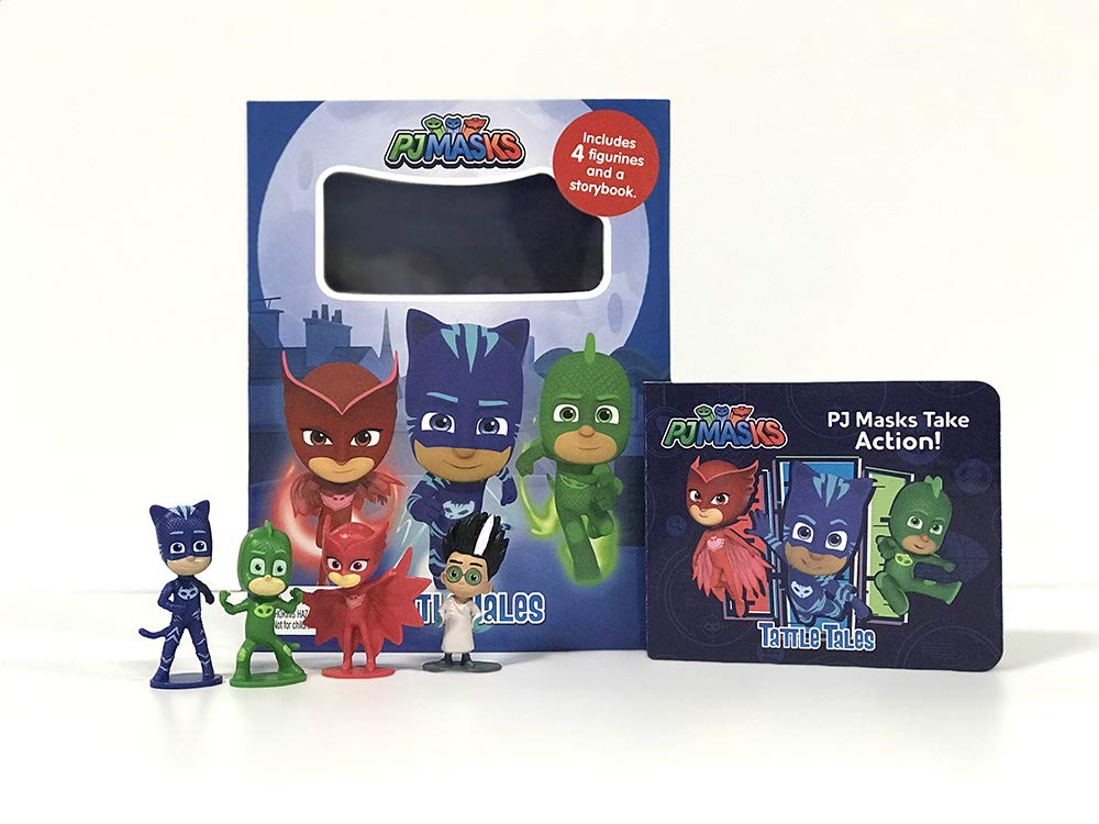 PJ Masks Tattle Tales - Activity Books for kids, 12-page storybook, 4 ...