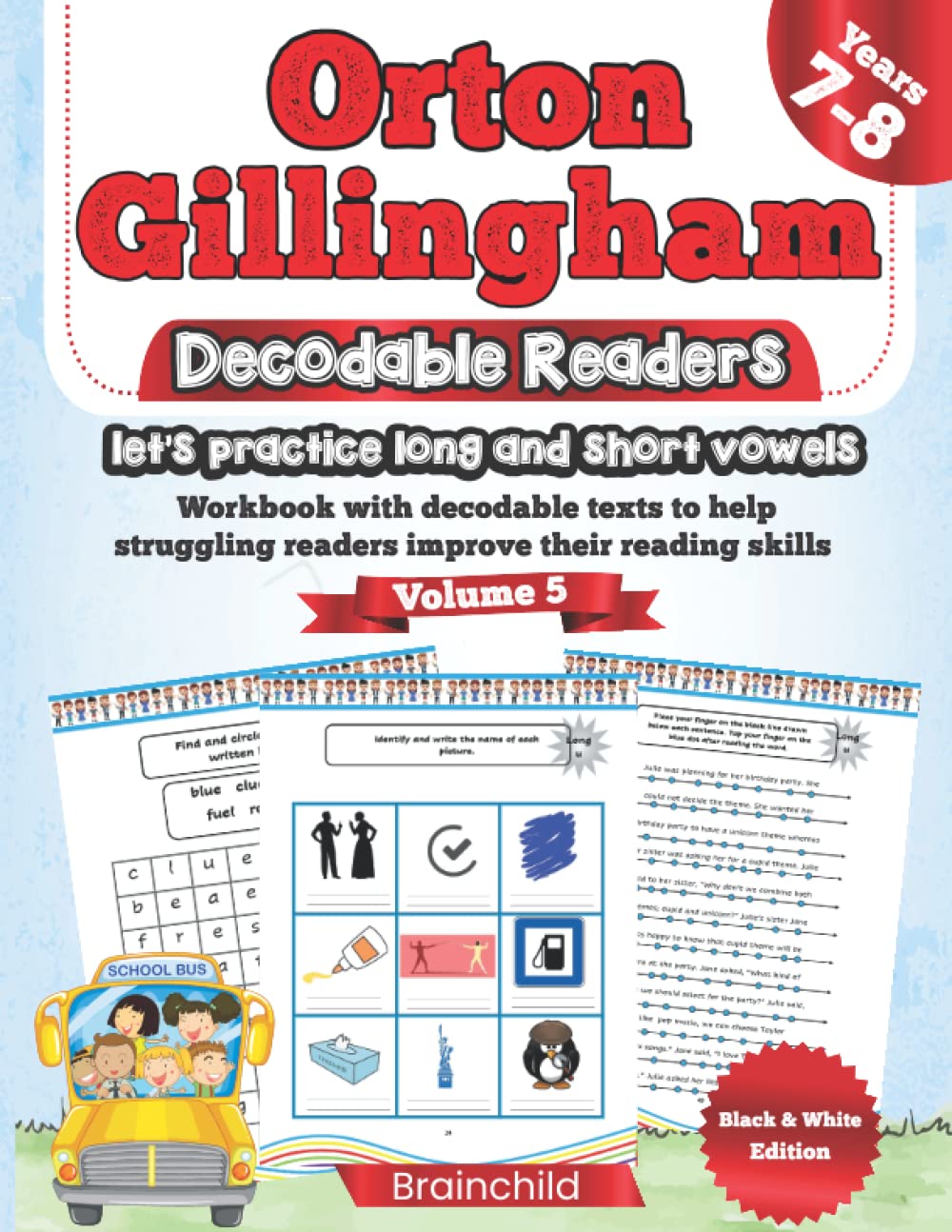 Orton Gillingham Decodable Readers: let’s practice long and short ...