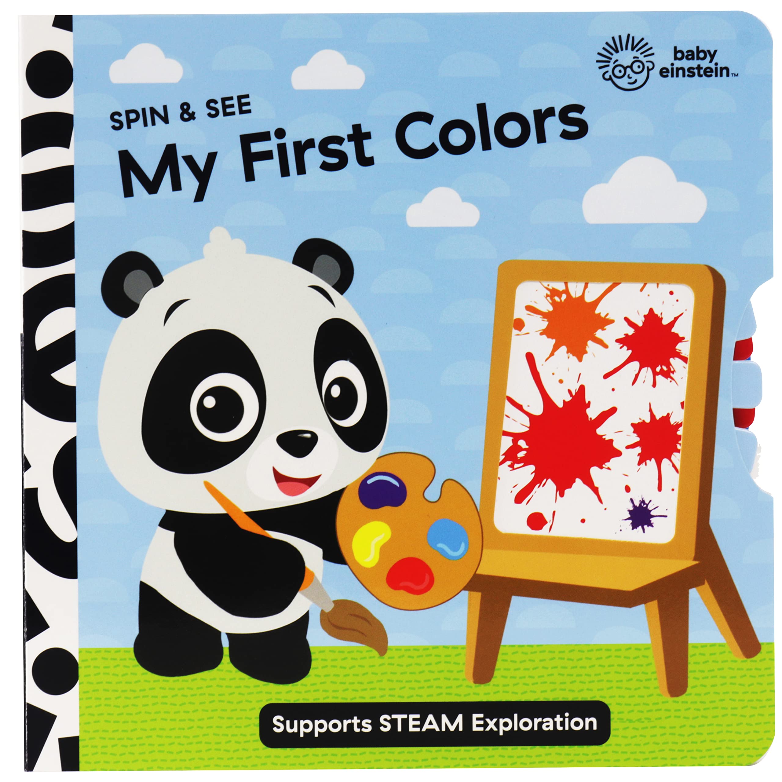 Baby Einstein - My First Colors Spin & See - Board Book With ...