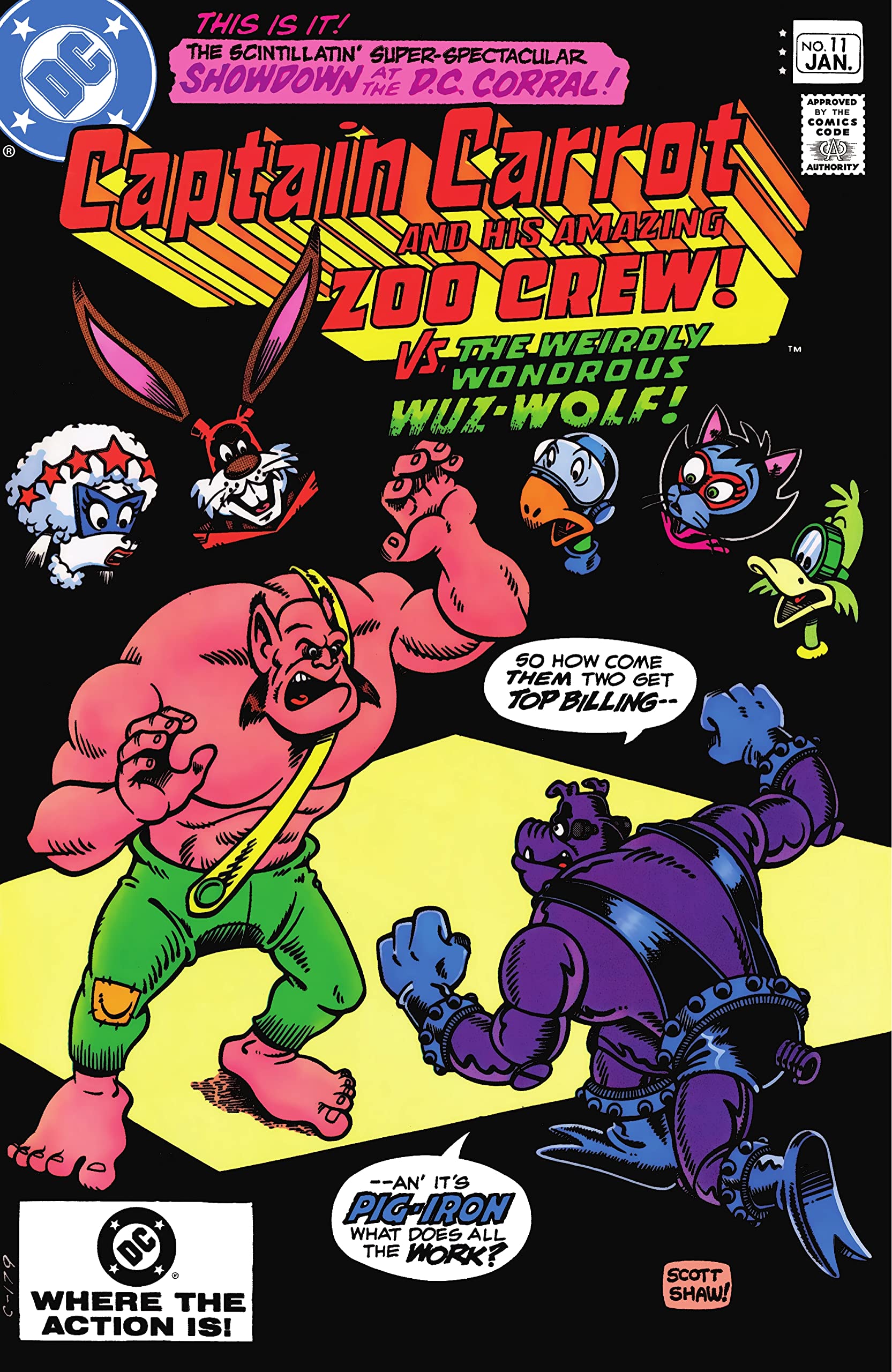 Captain Carrot and His Amazing Zoo Crew vs. the Weirdly Wonderous Wuz ...