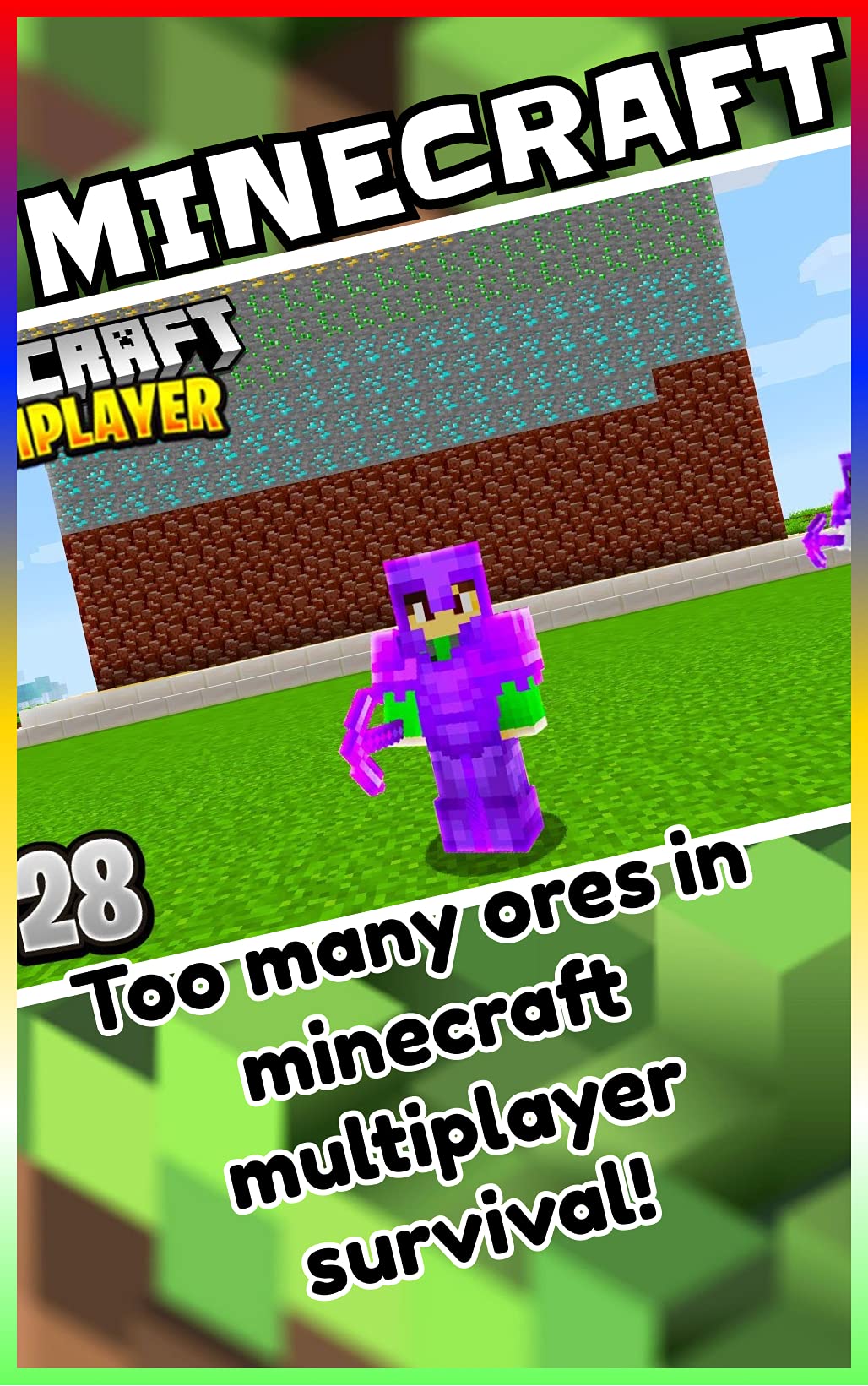 Minecraft: Too many ores in minecraft multiplayer survival! by Mery ...