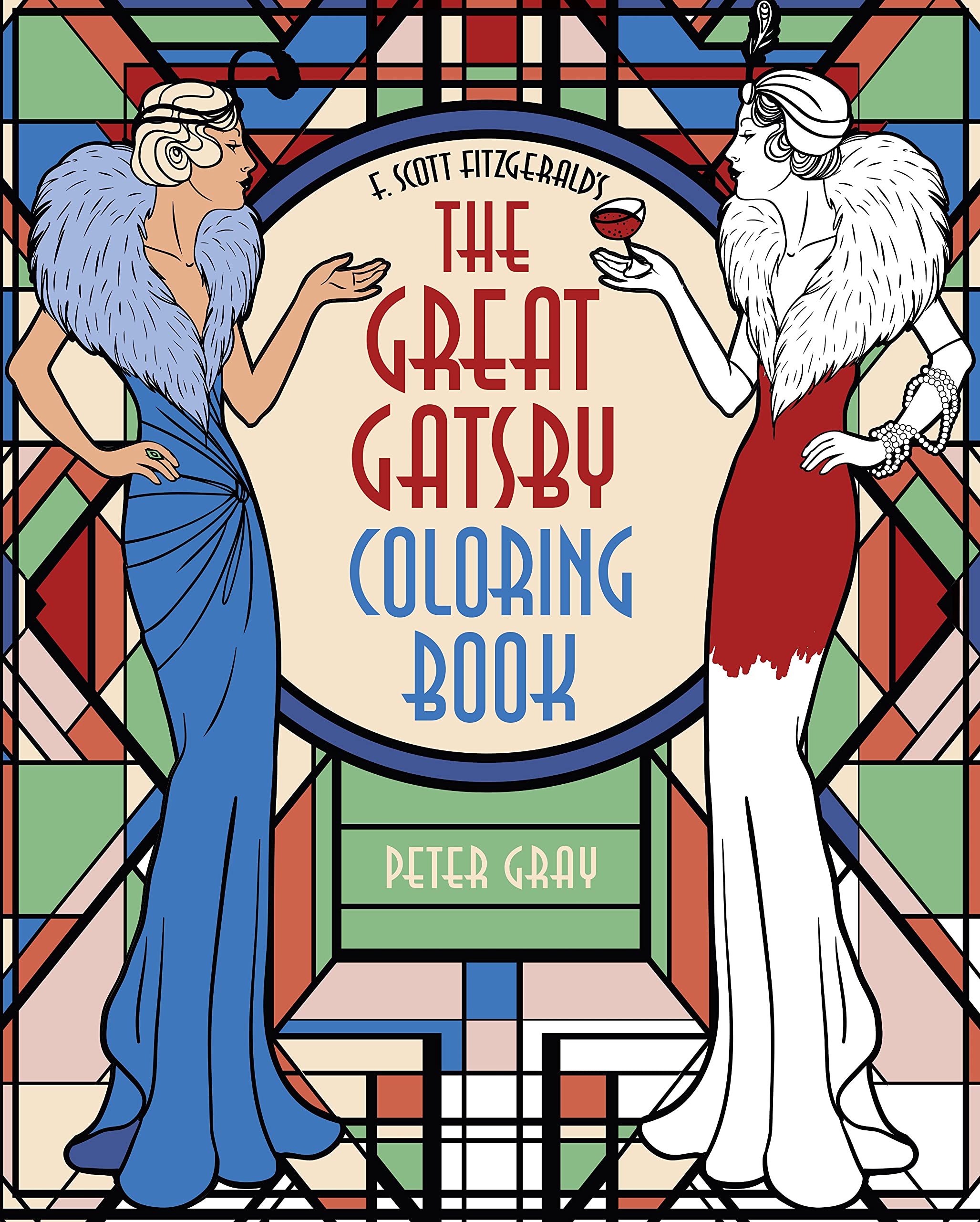 F. Scott Fitzgerald's The Great Gatsby Coloring Book by Juan Calle ...