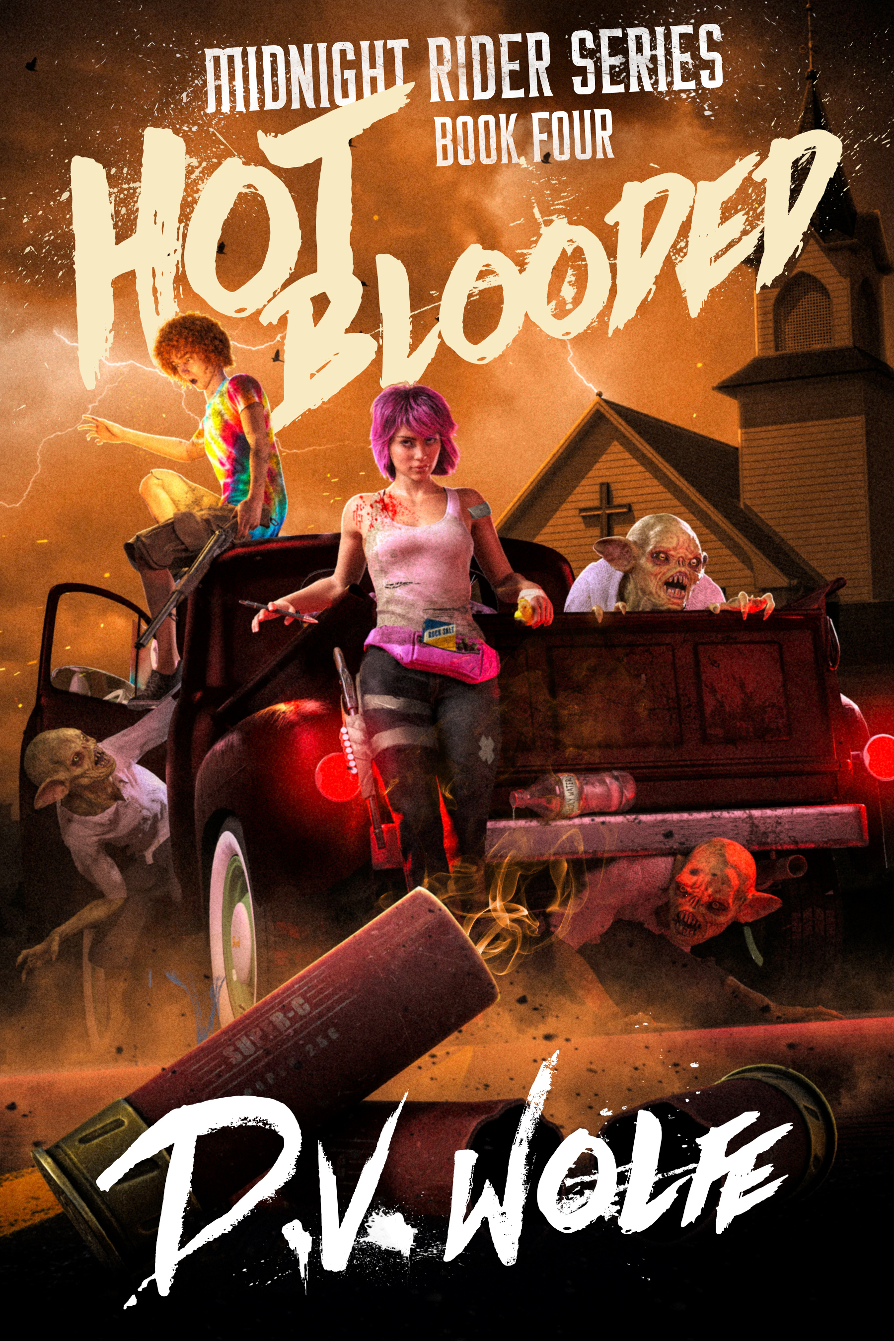 Hot Blooded (Midnight Rider #4) by D.V. Wolfe | Goodreads