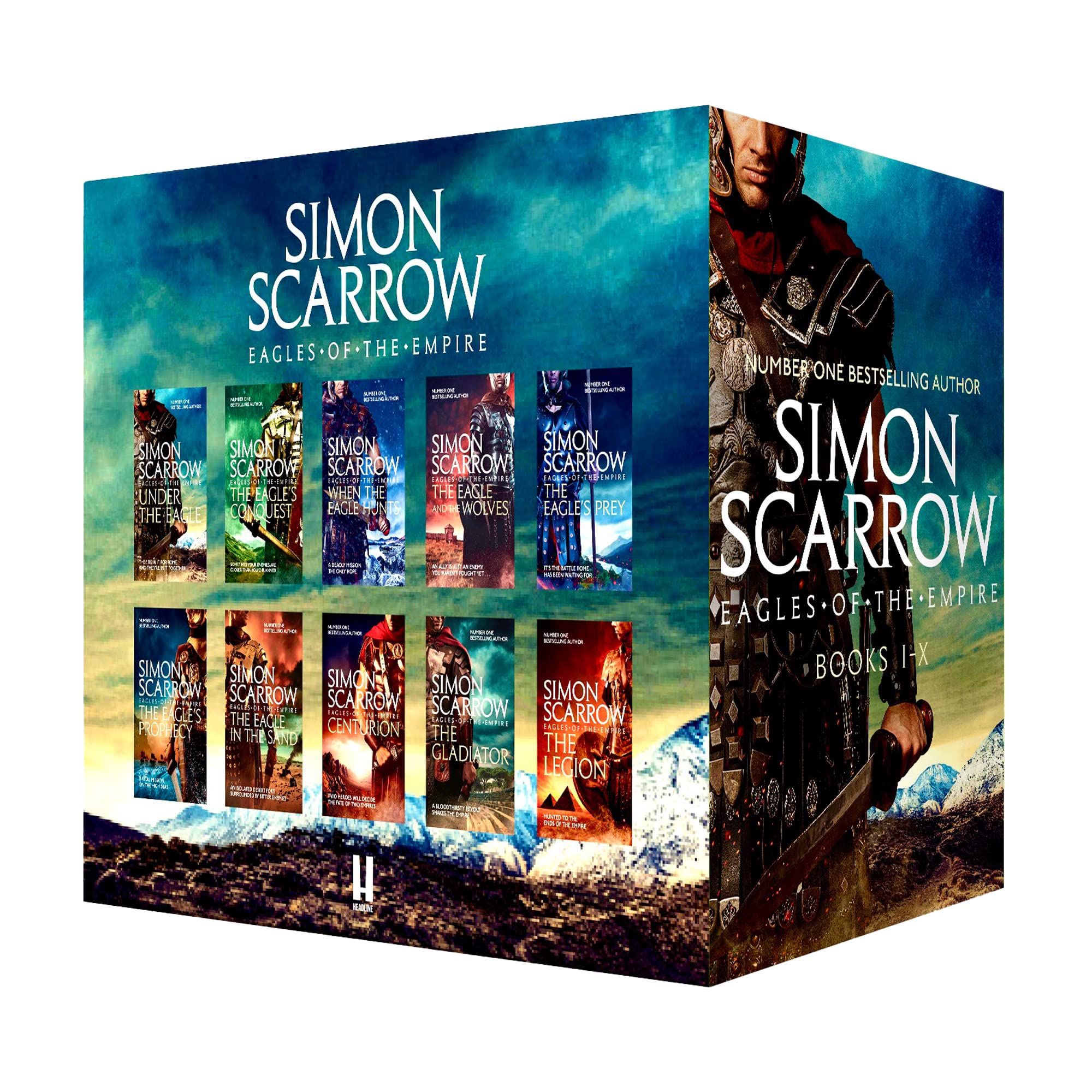 Eagles of the Empire Series Books 1 - 10 Collection Box Set by Simon ...