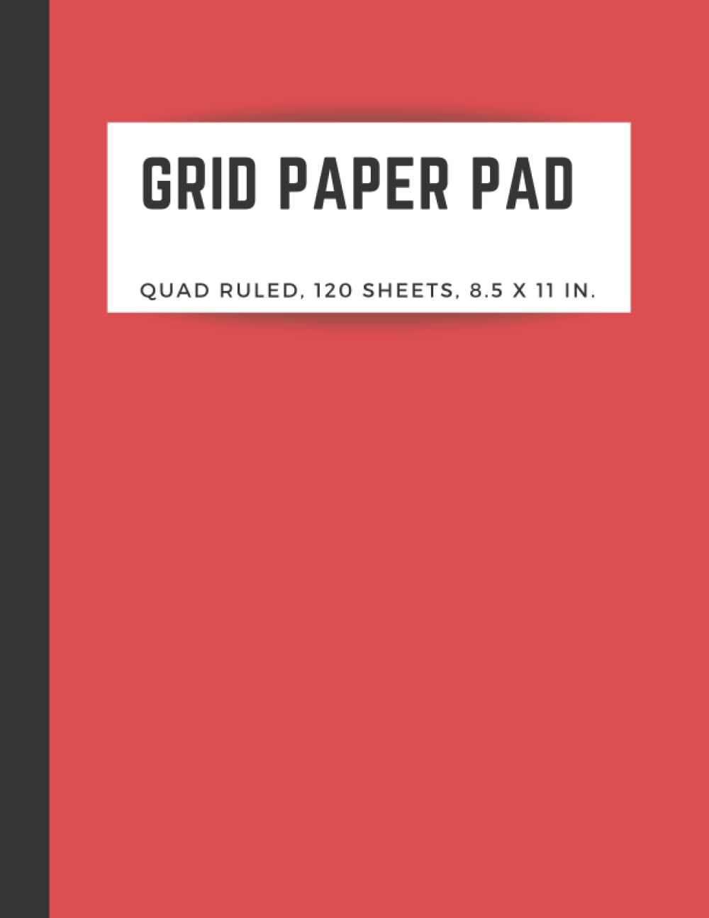 Grid Paper Pad: Quad Ruled (5x5), Graph Paper Pad, Grid Paper Notebook ...