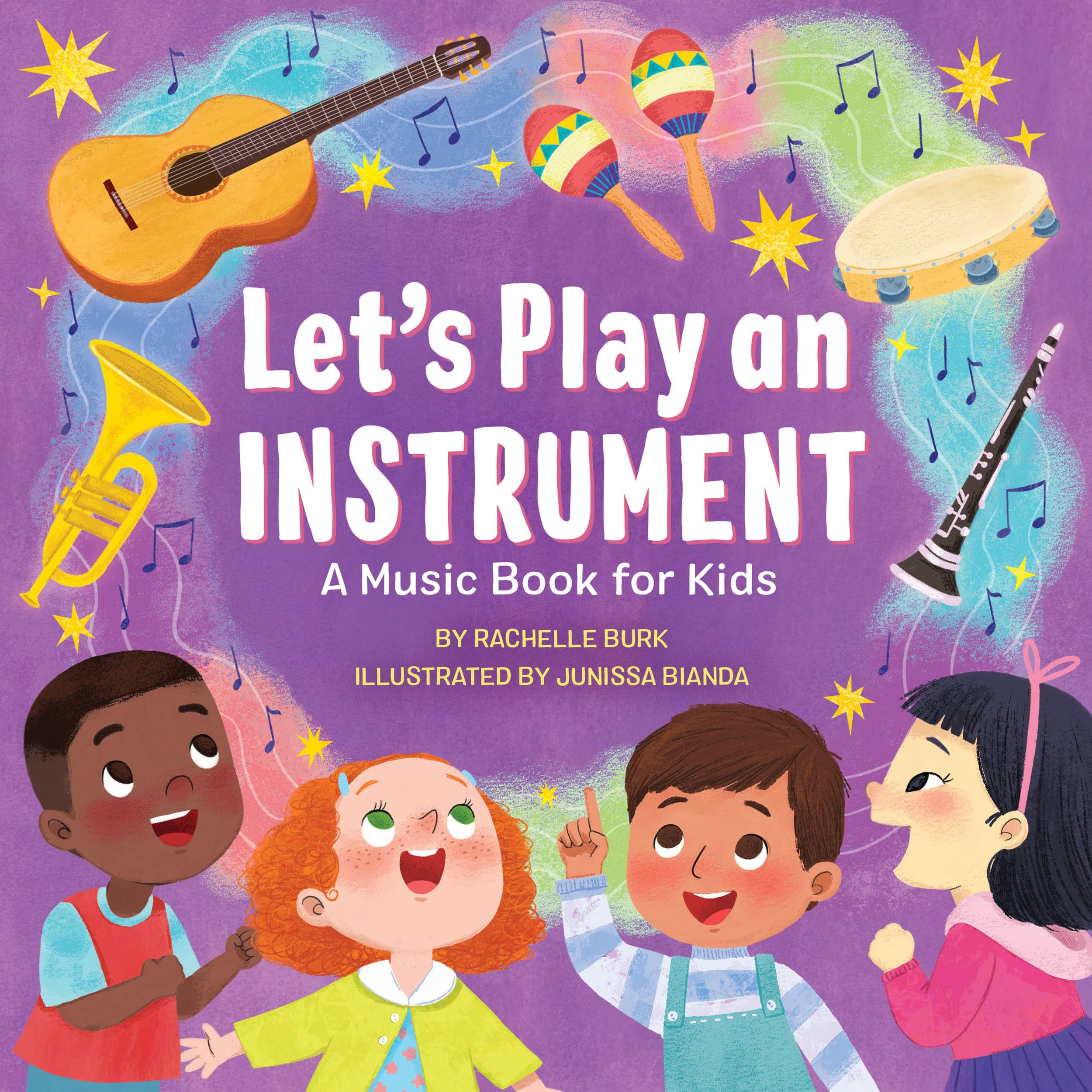 Let's Play an Instrument: A Music Book for Kids by Rachelle Burk ...