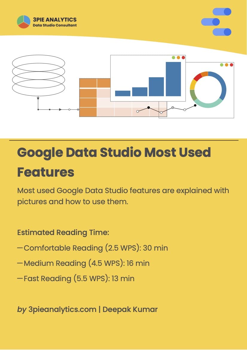 Google Data Studio Most Used Features Explained With Pictures by Deepak ...