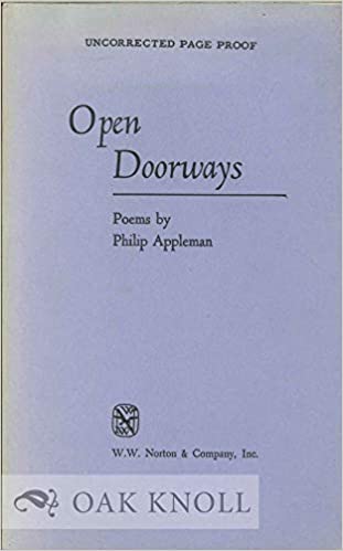 Open doorways: Poems by Philip Appleman | Goodreads