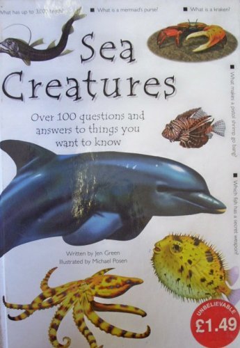 Sea Creatures by Jen Green | Goodreads