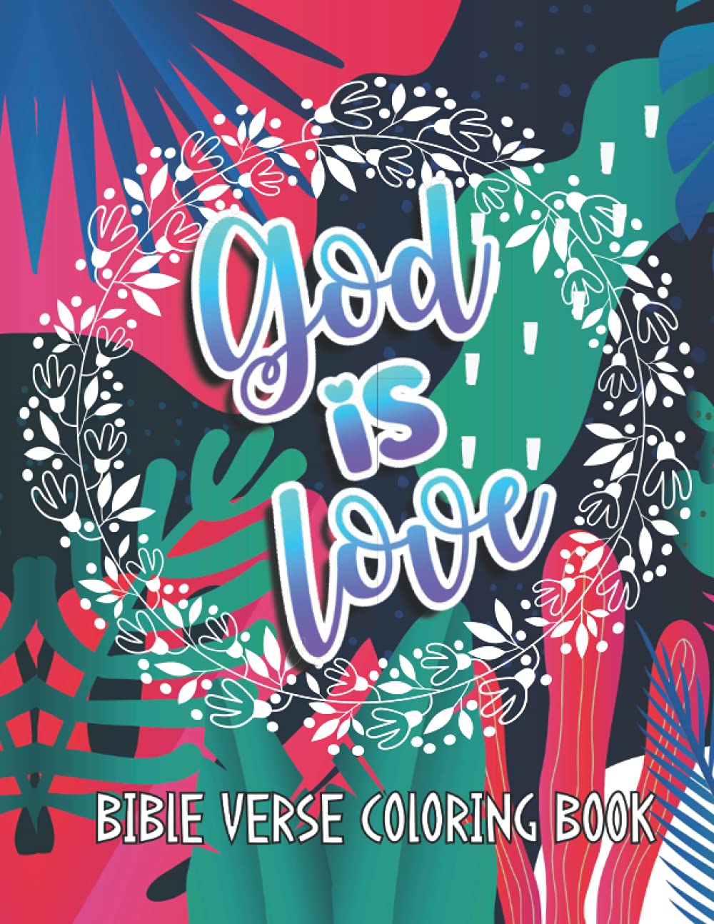 Bible Verse Coloring Book: 50 Bible Verse Quotes, Scripture With ...
