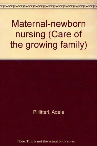 Maternal-newborn nursing by Adele Pillitteri | Goodreads
