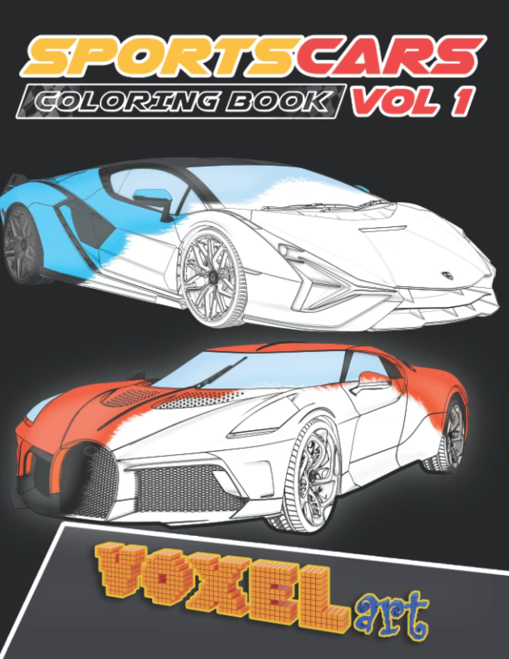 Sports Cars Coloring Book: A Collection of 50 Supercars High Quality ...