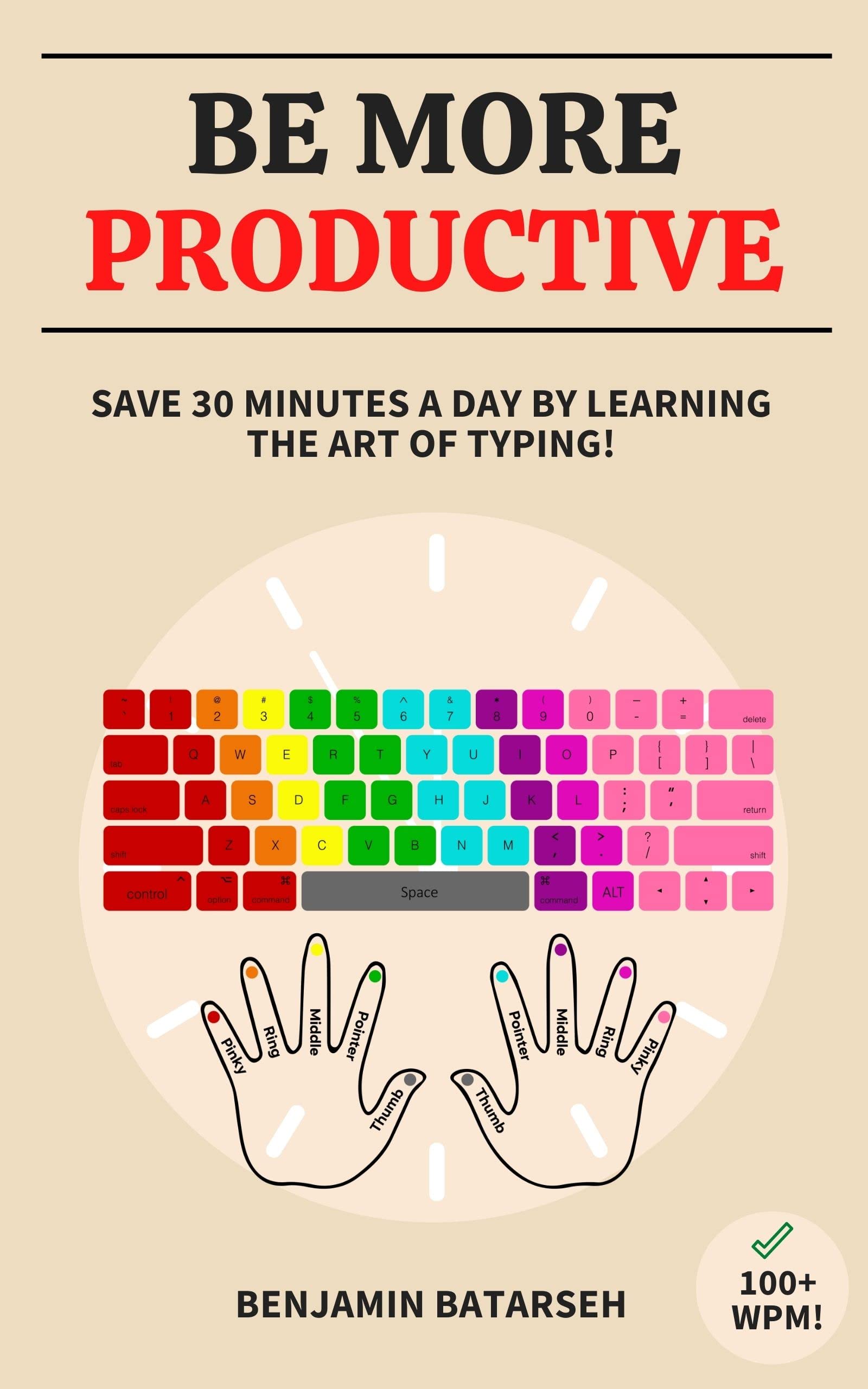 Be More Productive: Save 30 Minutes a Day by Learning The Art of Typing ...