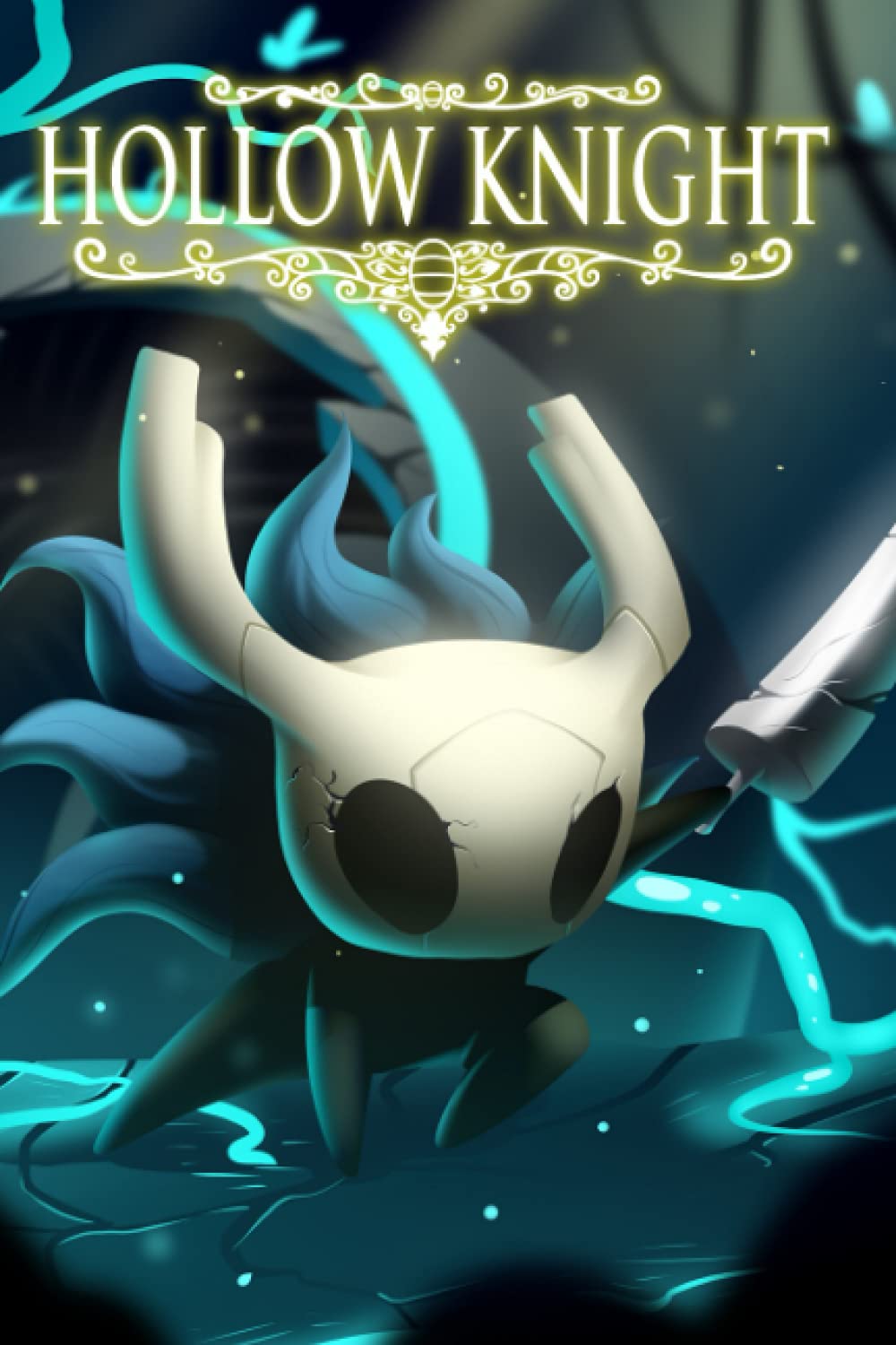 HOLLOW KNIGHT Notebook: 110 Wide Lined Pages - 6" x 9" - Planner ...