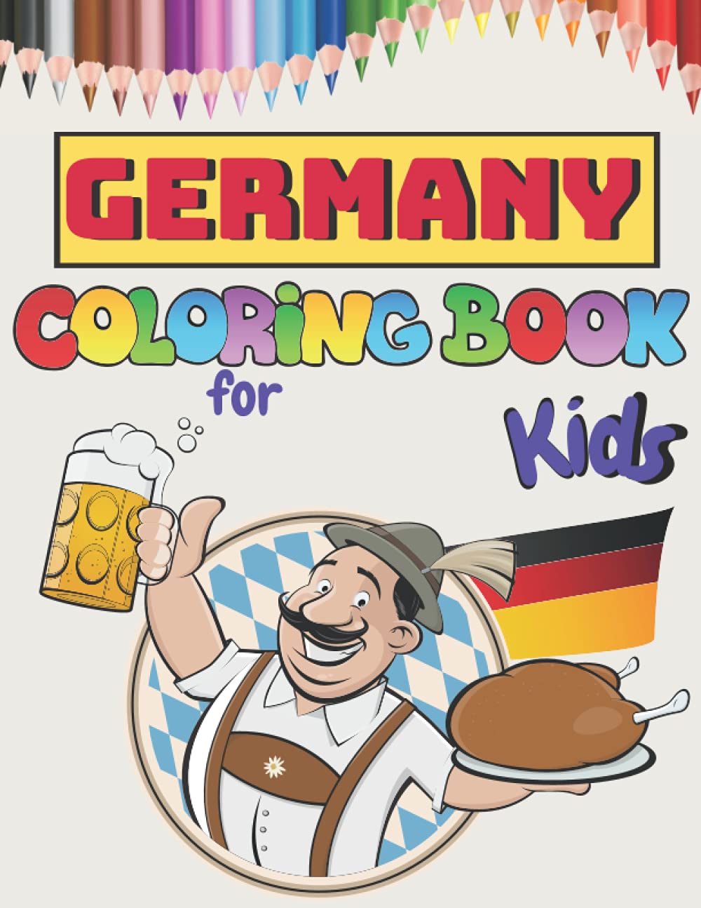 Germany Coloring book for Kids: Germany Coloring Book for Children ...