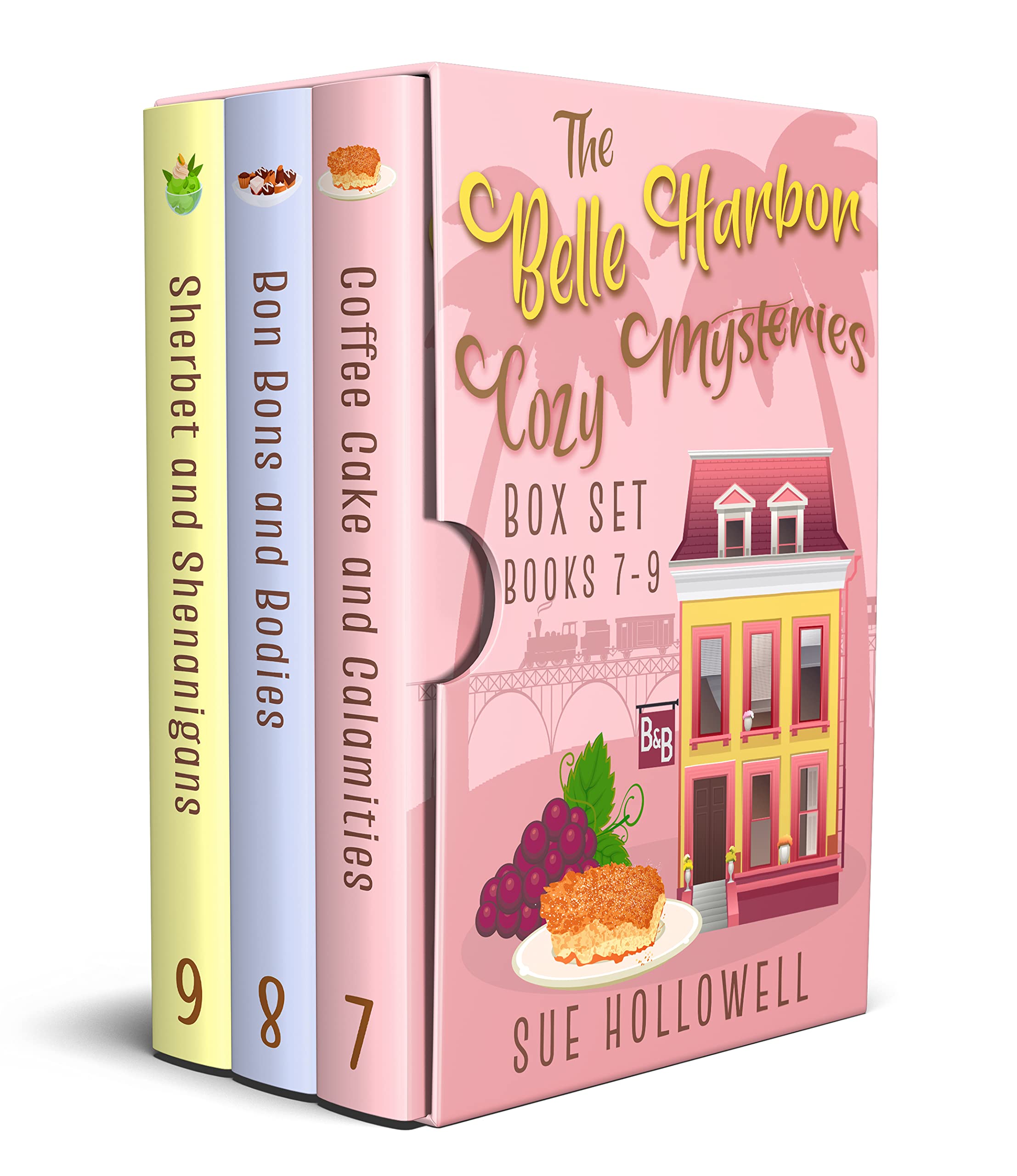 Belle Harbor Cozy Mysteries Box Set: Books 7 - 9 by Sue Hollowell ...