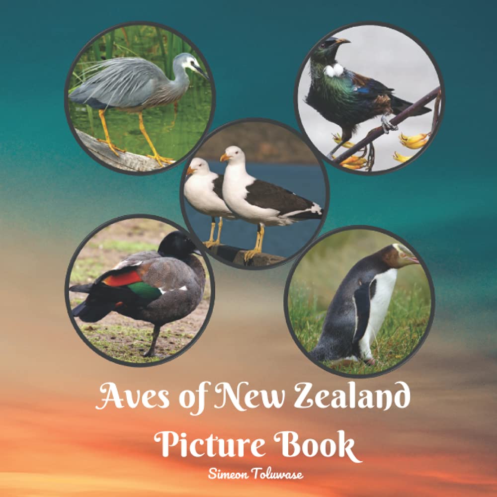 Aves of New Zealand Picture Book: Collection of Birds from New Zealand ...