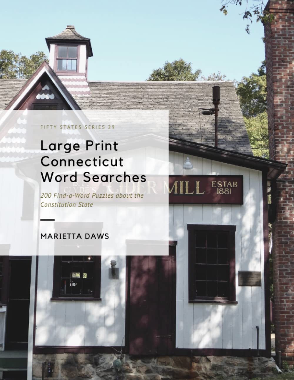 Large Print Connecticut Word Searches: 200 Find-a-Word Puzzles about ...