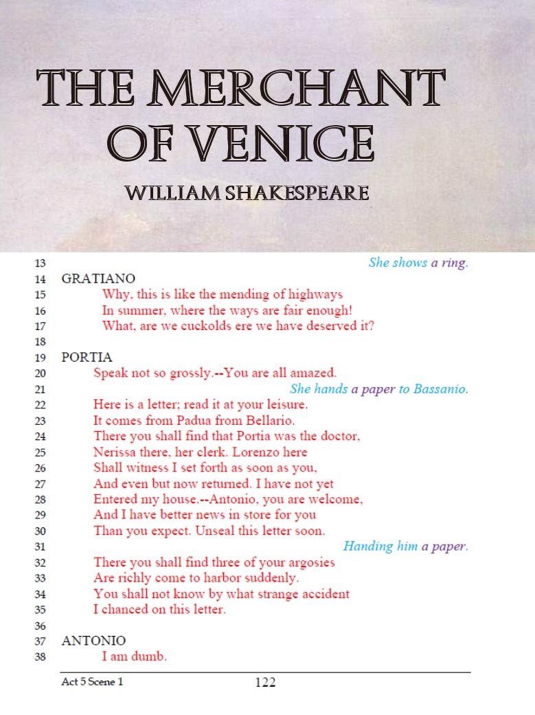 The Merchant of Venice: Color Script by William Shakespeare | Goodreads