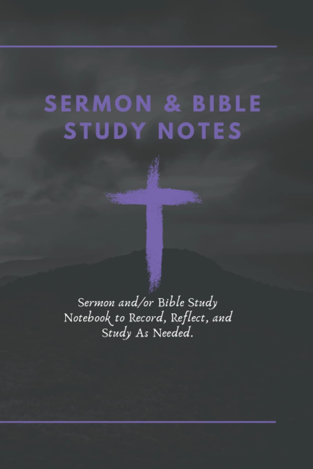 Sermon & Bible Study Notes: Sermon and/or Bible Study Notebook to ...