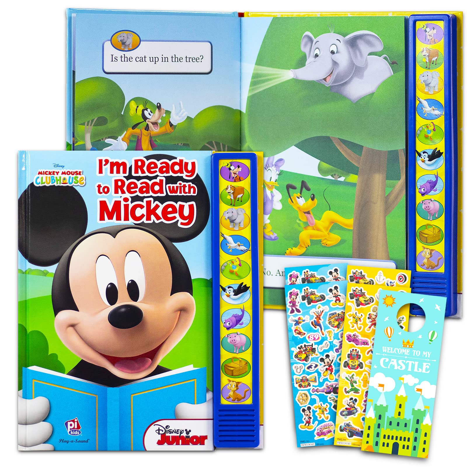 Disney Mickey Mouse I'm Ready to Read Interactive Storybook with Sound ...