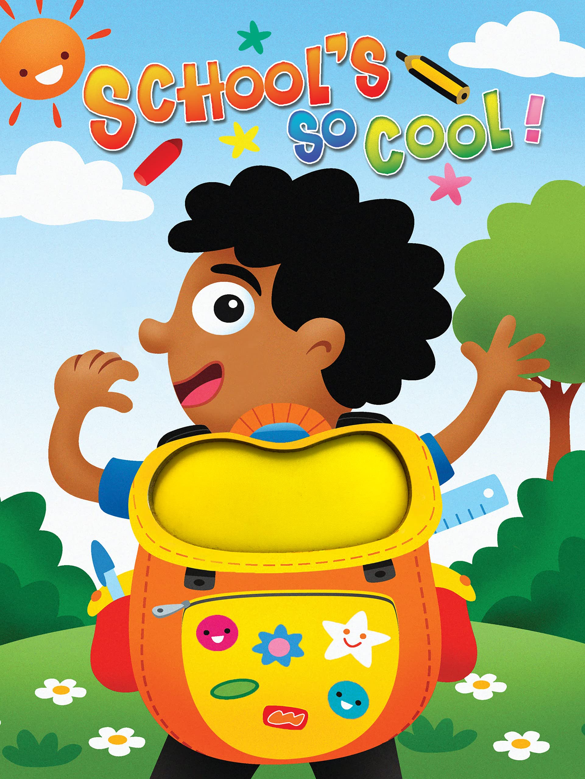 School's So Cool - Touch and Feel Board Book - Sensory Board Book by ...