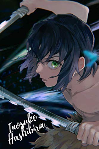 Inosuke Hashibira notebook: Lined Notebook Demon--Slayer by Pickel Art ...