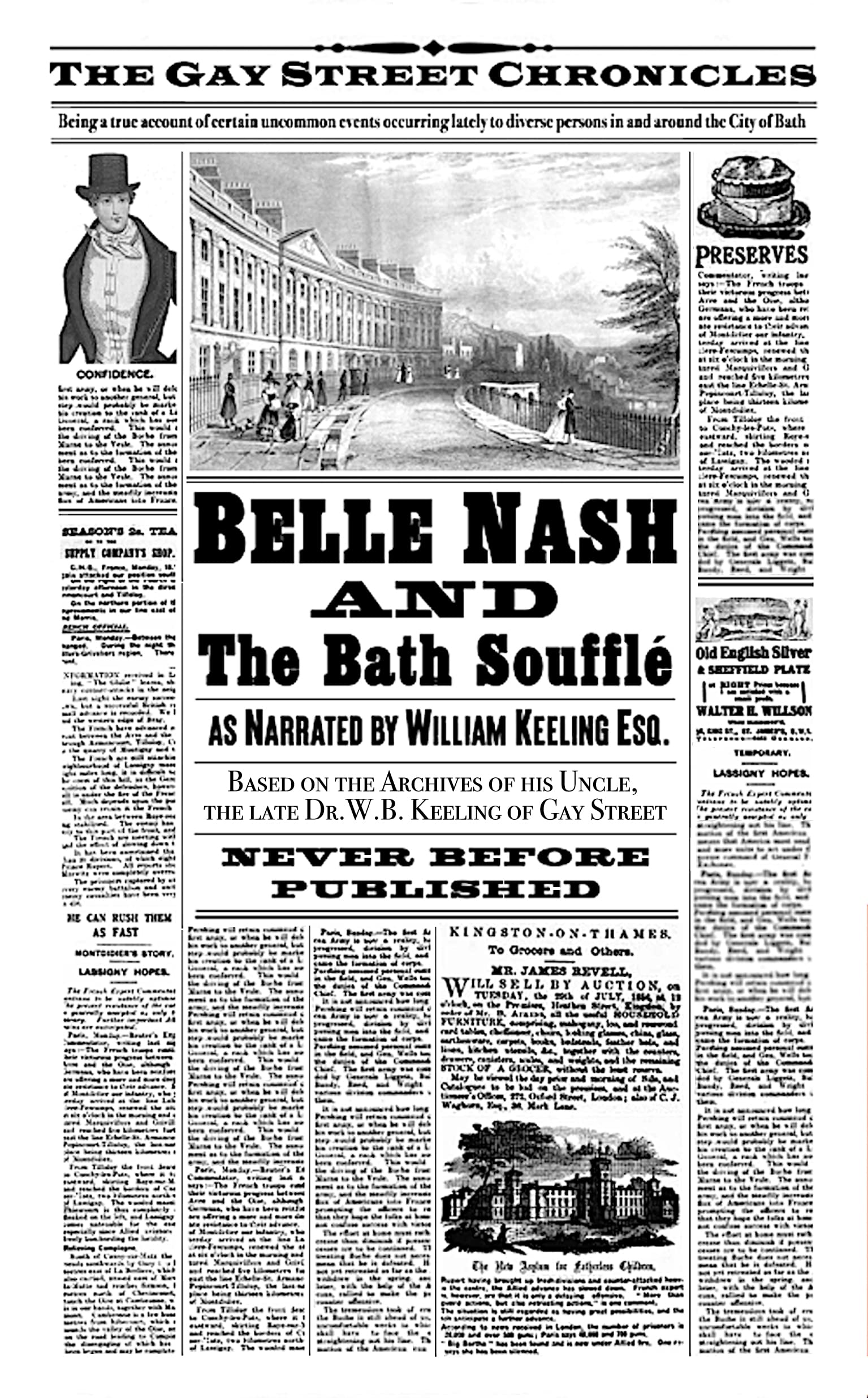 Belle Nash and the Bath Soufflé by William Keeling | Goodreads