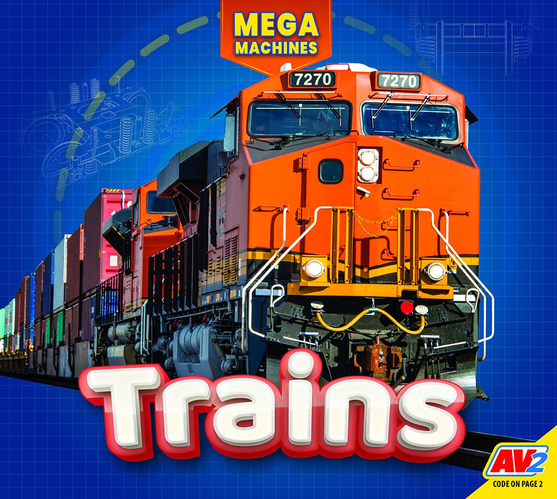Trains (Mega Machines) by Aaron Carr | Goodreads