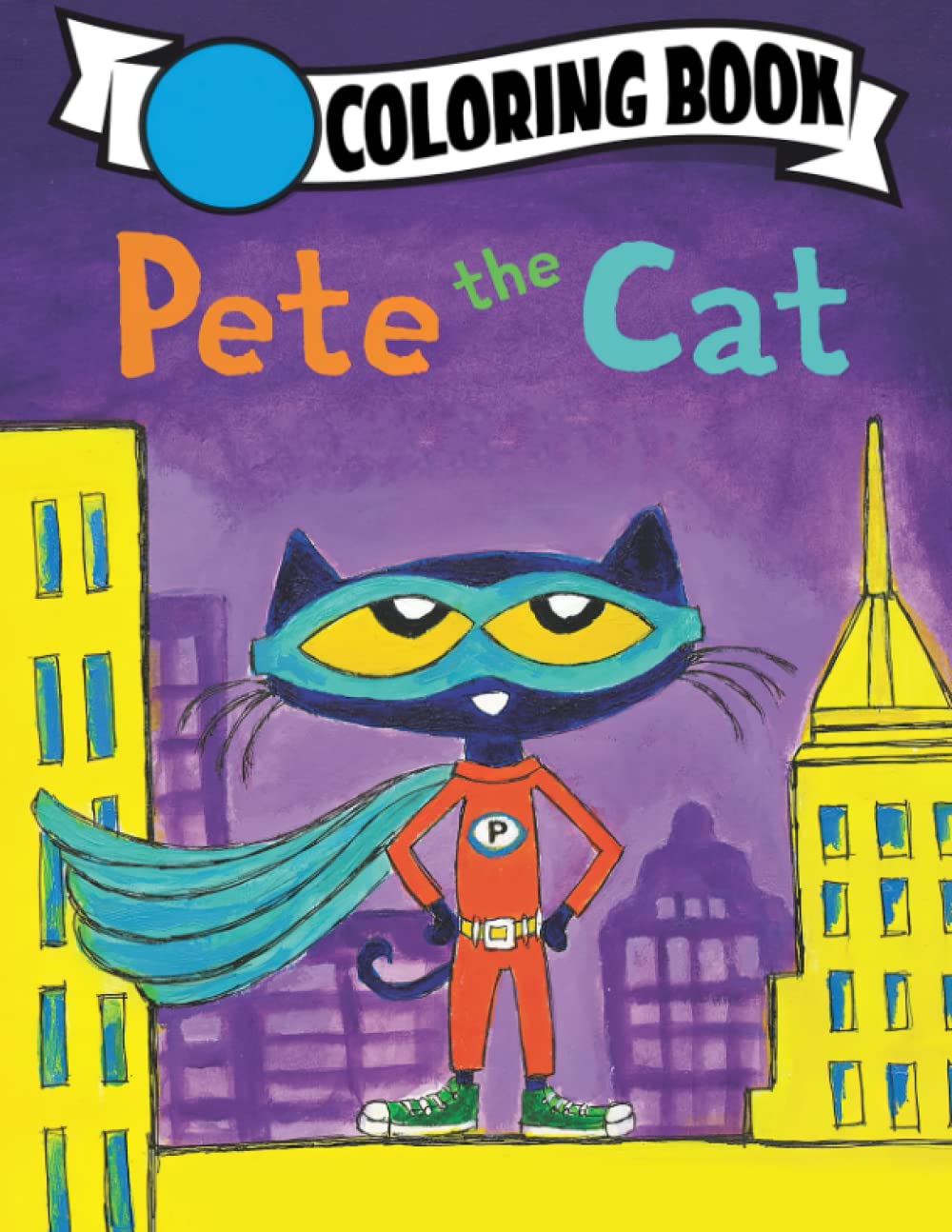 Pete Coloring Book: Fun A Collection The Be Happy Cat Books For Adult ...