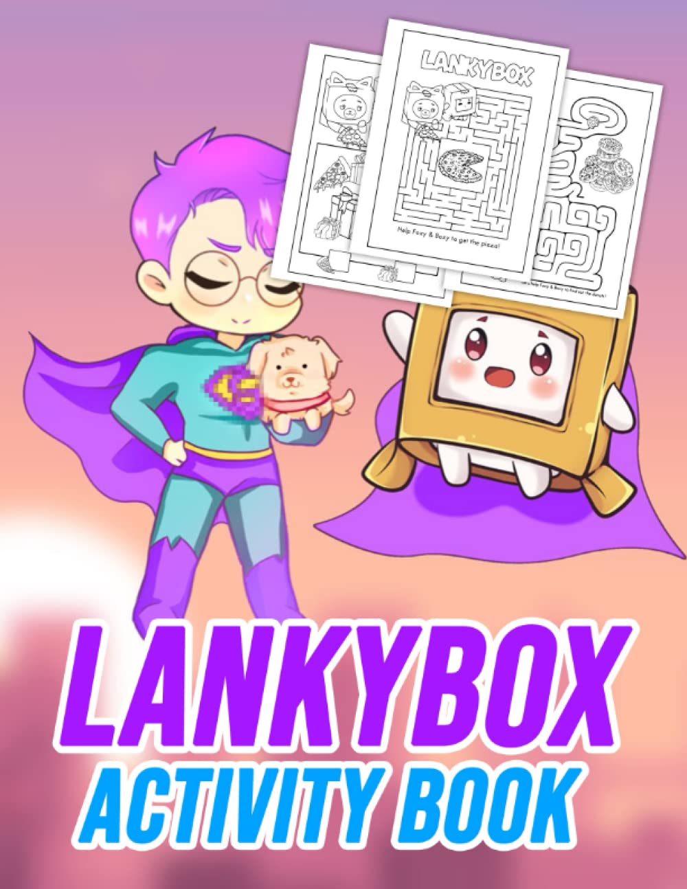 LankyBọx Activity Book: Fantastic Television Shows With Many Challenge ...