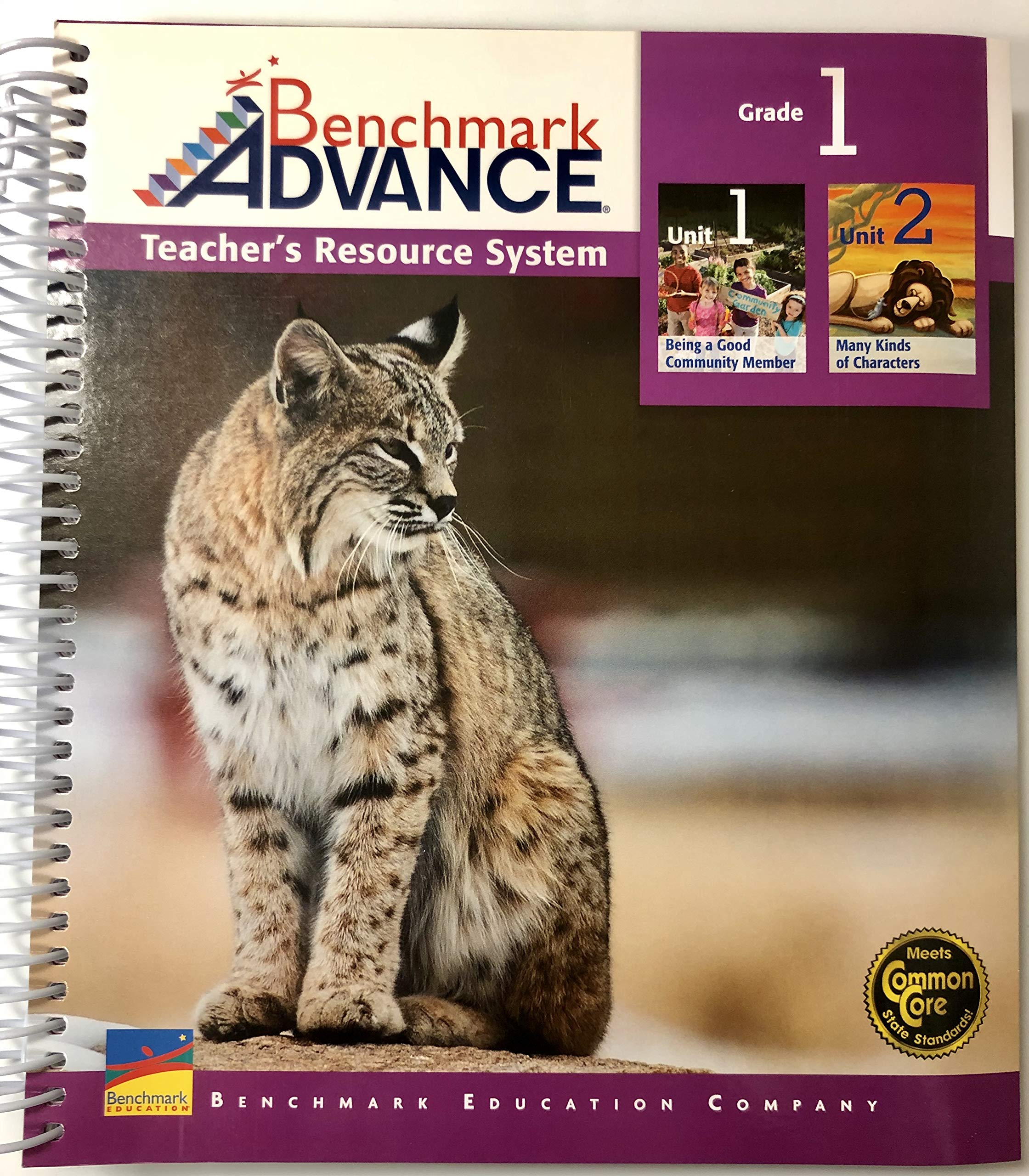 Benchmark Advance Grade 1 Teacher's Resource System Units 1 and 2 by ...
