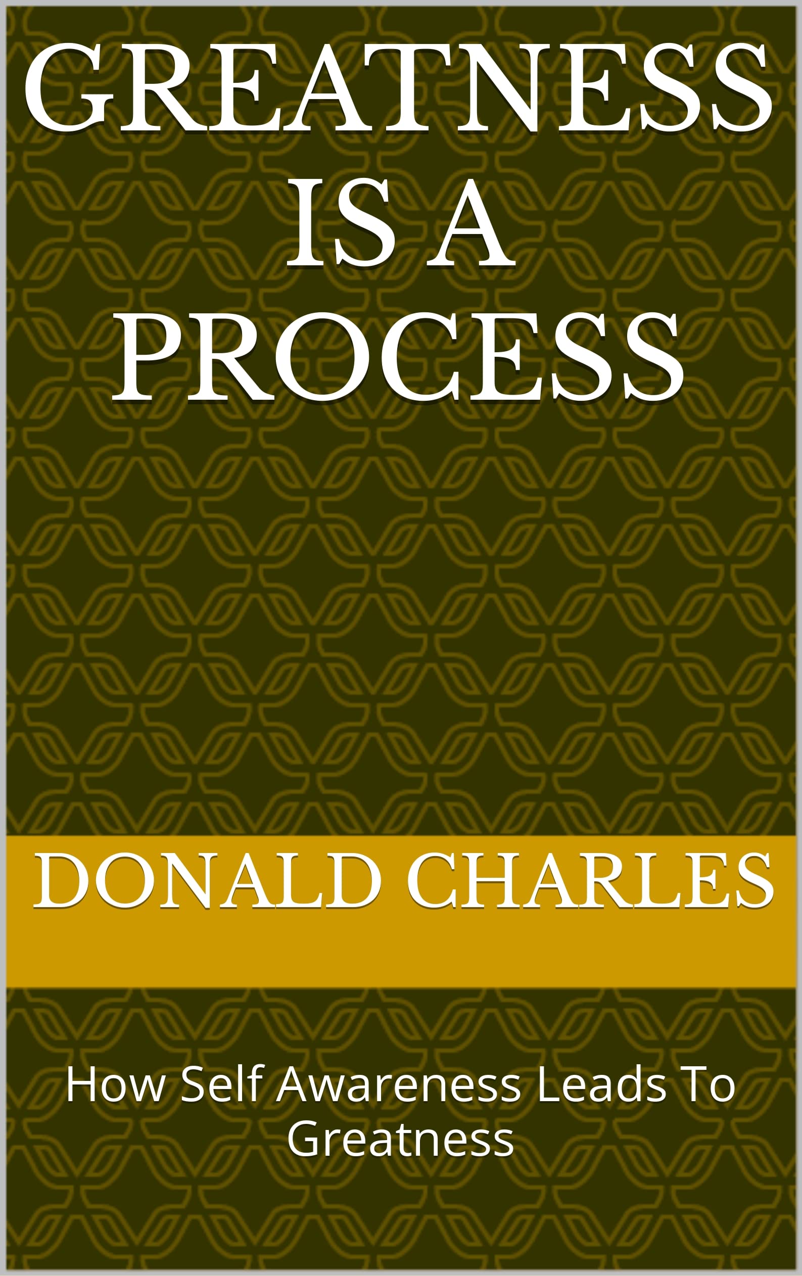Greatness Is A Process: How Self Awareness Leads To Greatness by Donald ...