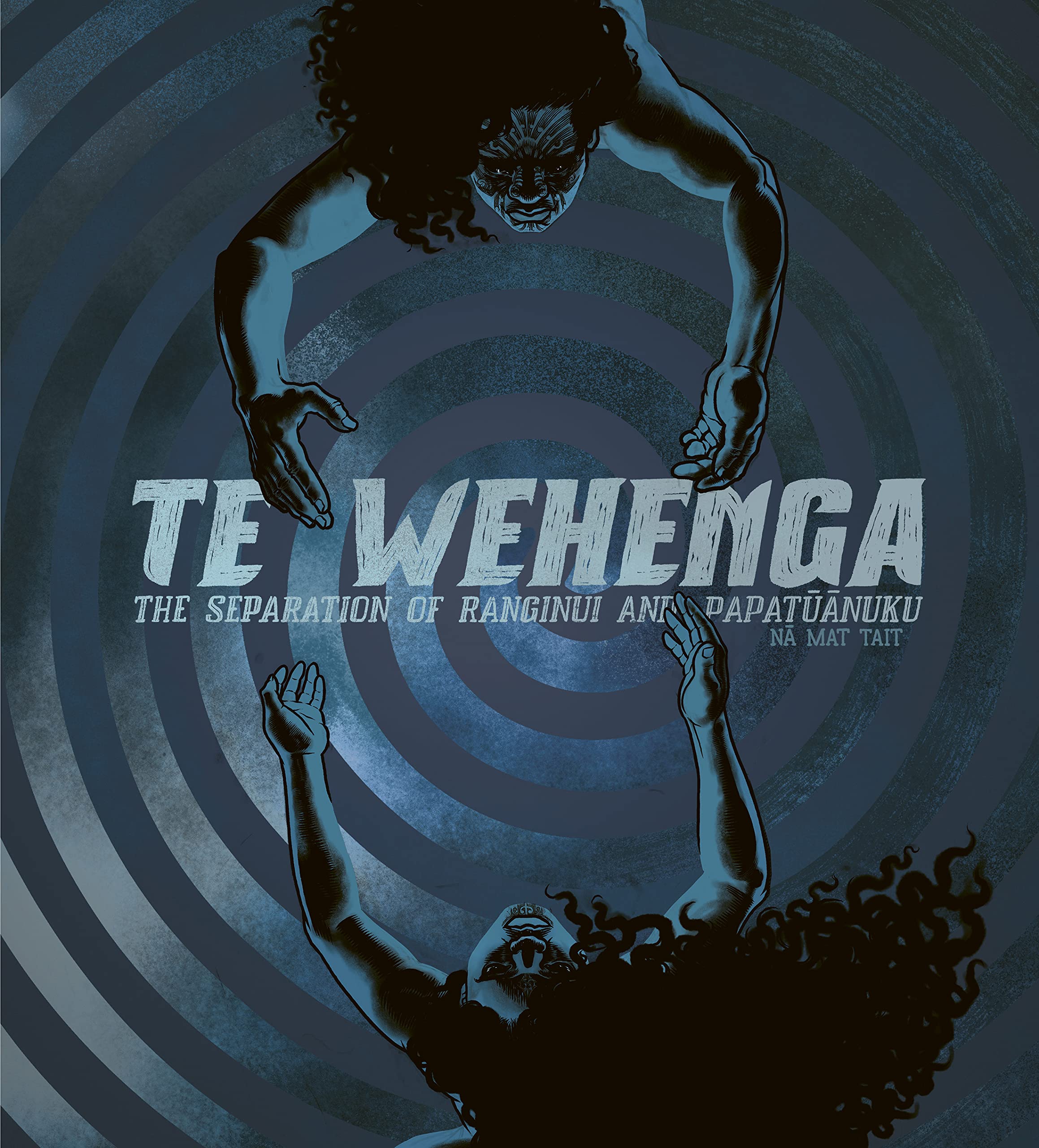 Te Wehenga: The separation of Ranginui & Papatūānuku by Mat Tait ...