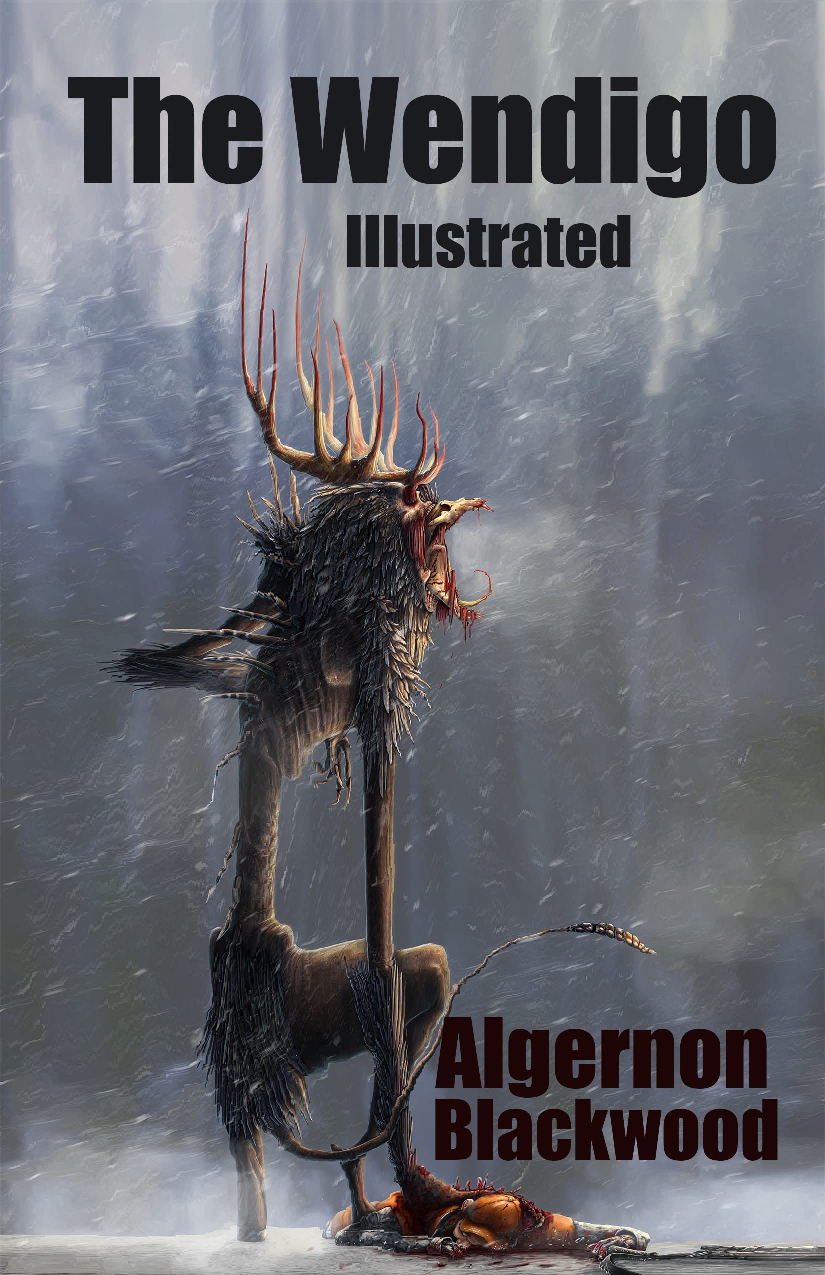 The Wendigo Illustrated: Supernatural Creatures by Algernon Blackwood | Goodreads