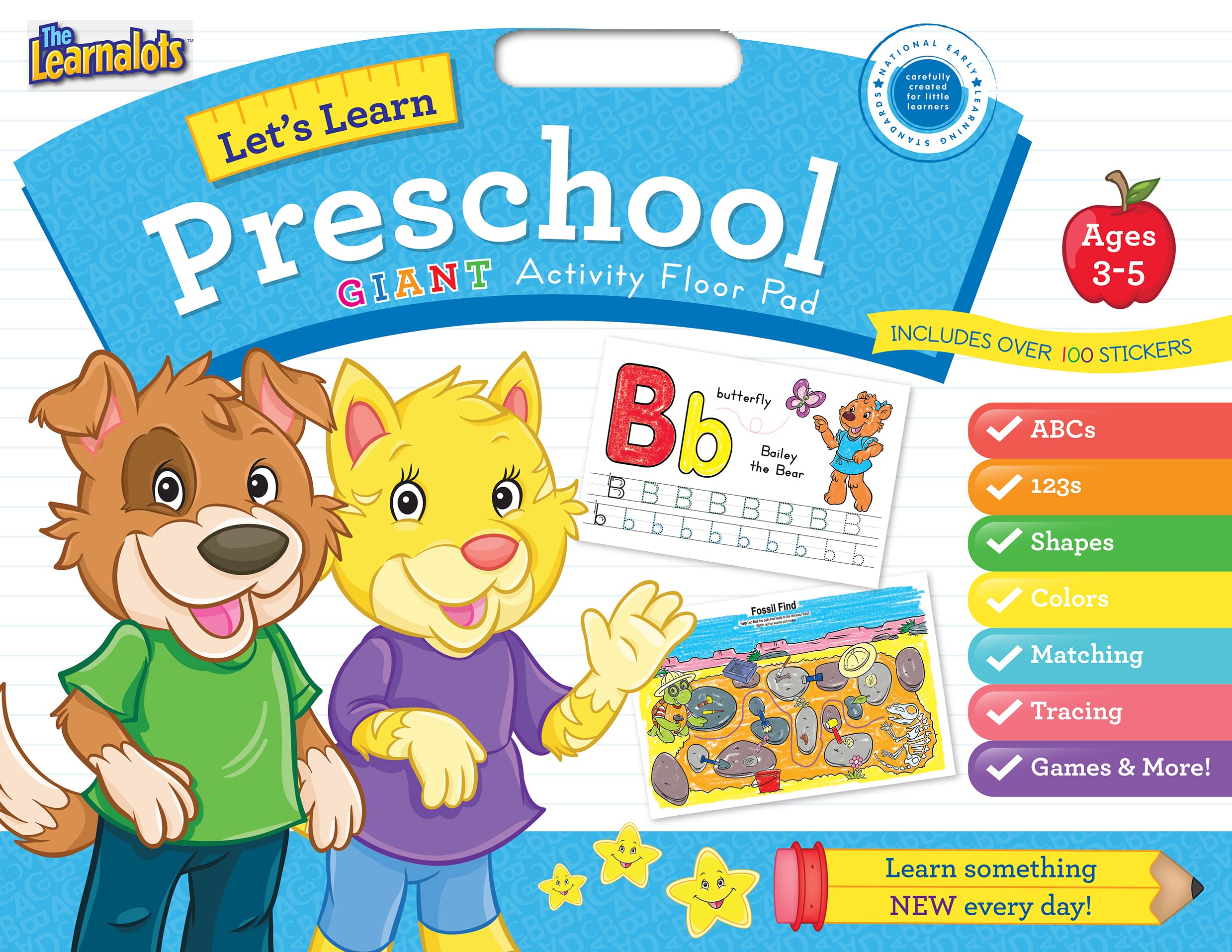 Let's Learn Preschool Activity Pad (Floor Pad) by Kidsbooks | Goodreads