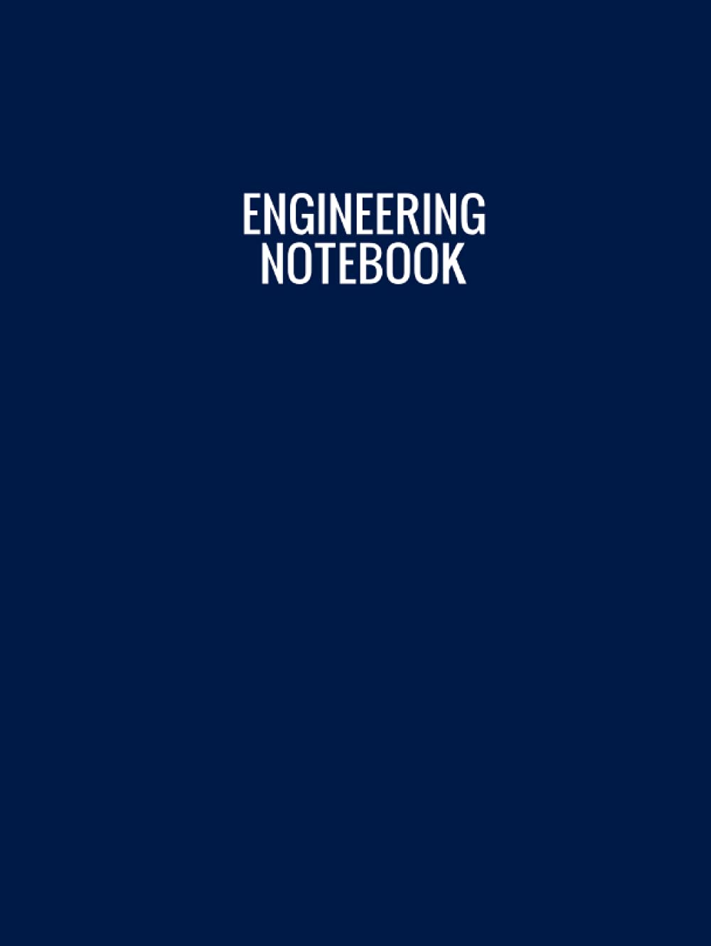 Engineering Notebook: Graph Paper Notebook for Engineers | 1/10 Inch ...