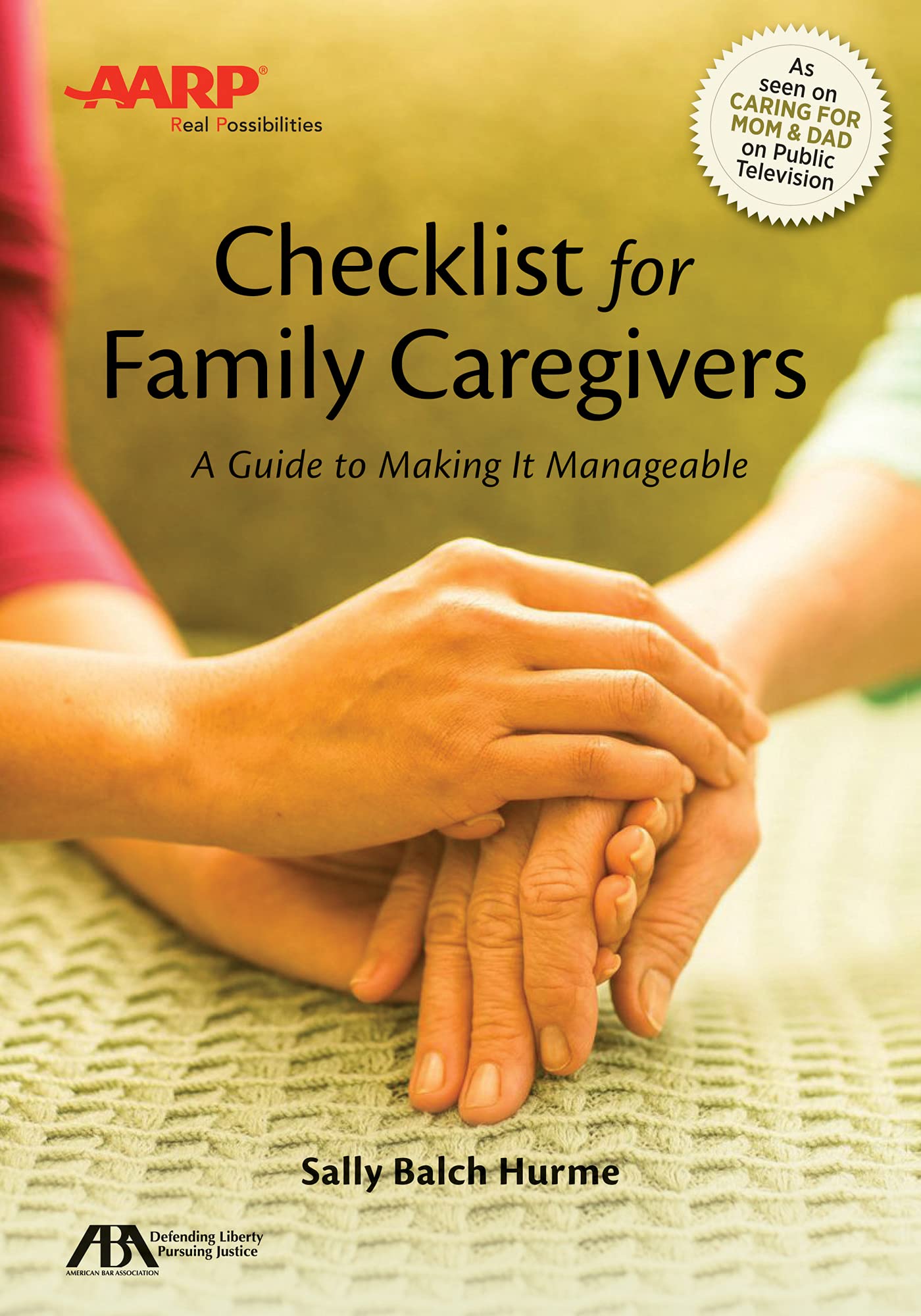 ABA/AARP Checklist for Family Caregivers: A Guide to Making it ...