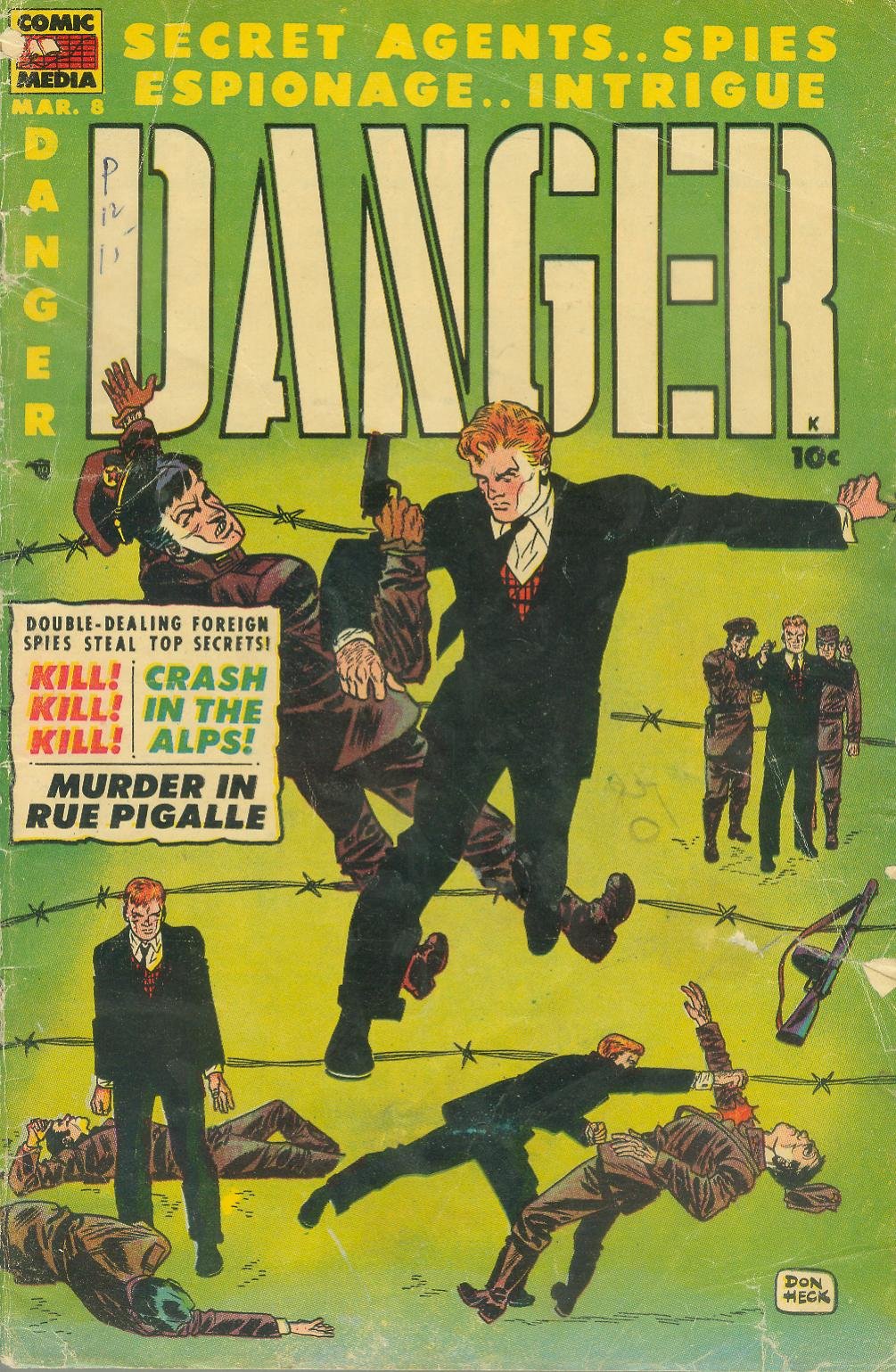 Danger v1 #8: Biographical and Critical Studies: William Malone ...