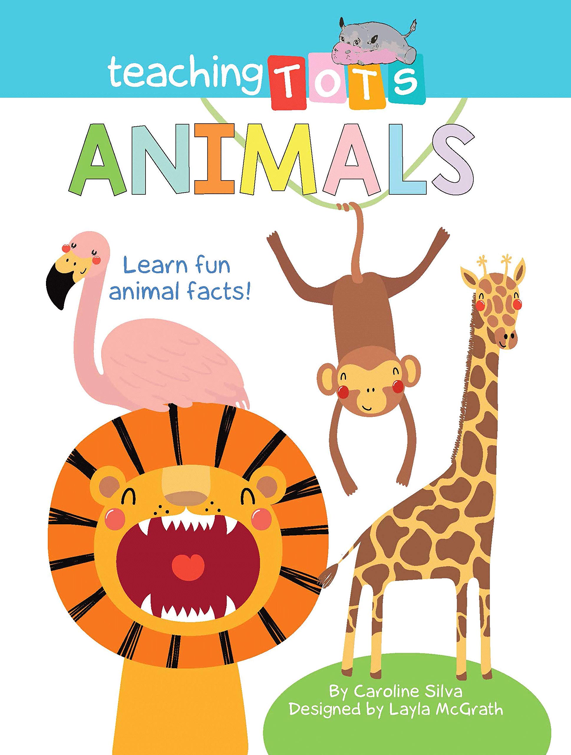 Teaching Tots: Animals - Children's Board Book - Educational by Little ...