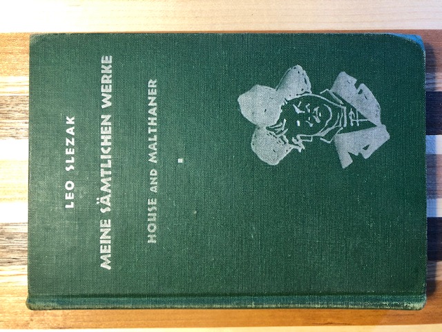 Meine sämtlichen Werke by Leo Slezak | Goodreads