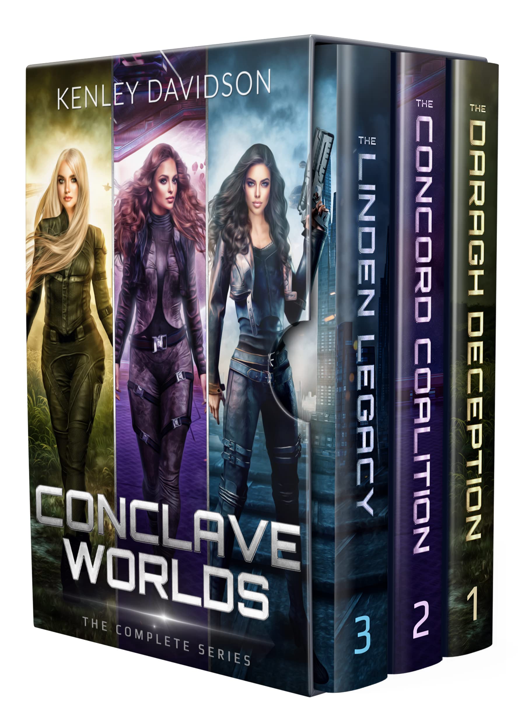 Conclave Worlds - A Sci-Fi Romance Trilogy: The Complete Series Boxed ...