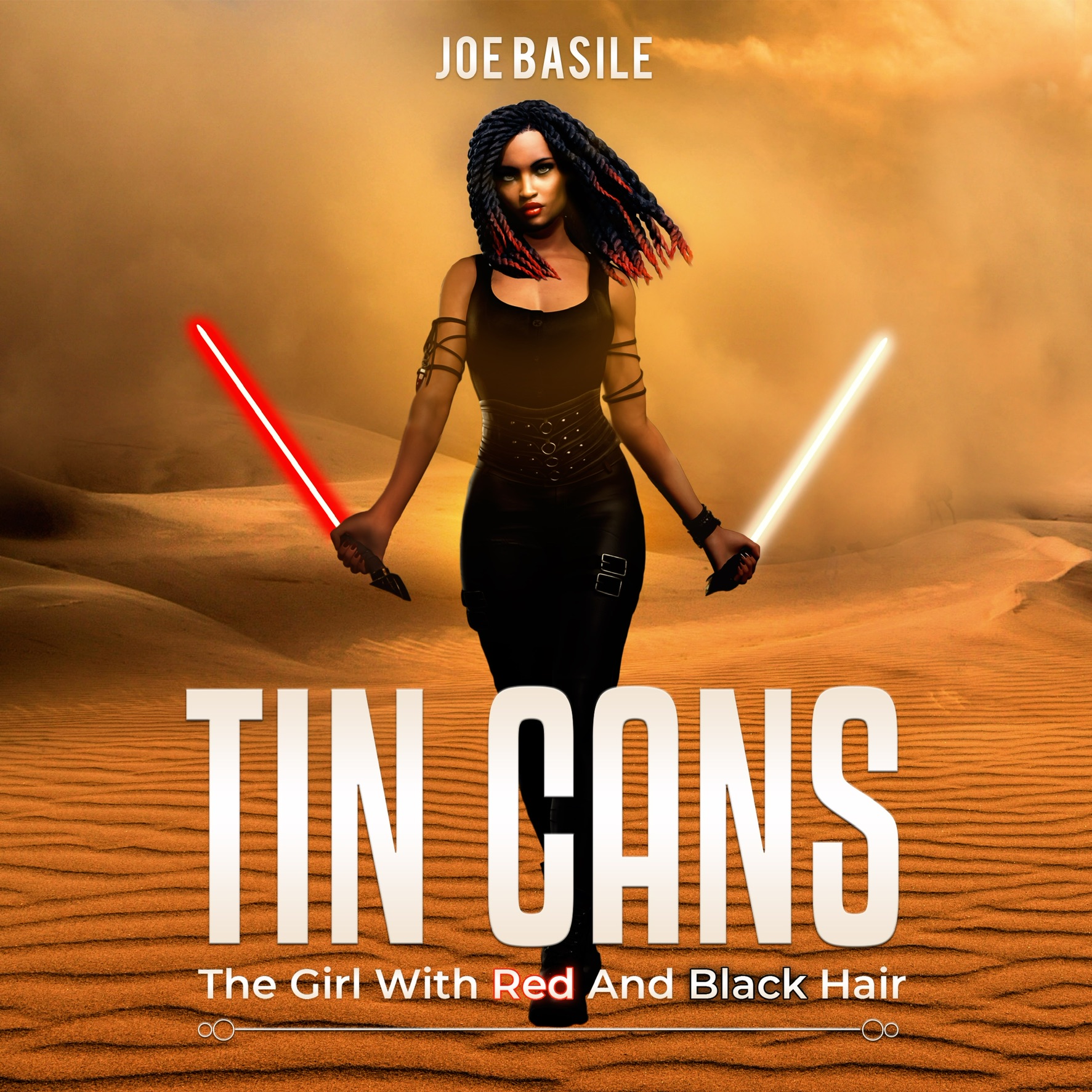 TIN CANS: The Girl with Red and Black Hair by Joe Basile | Goodreads