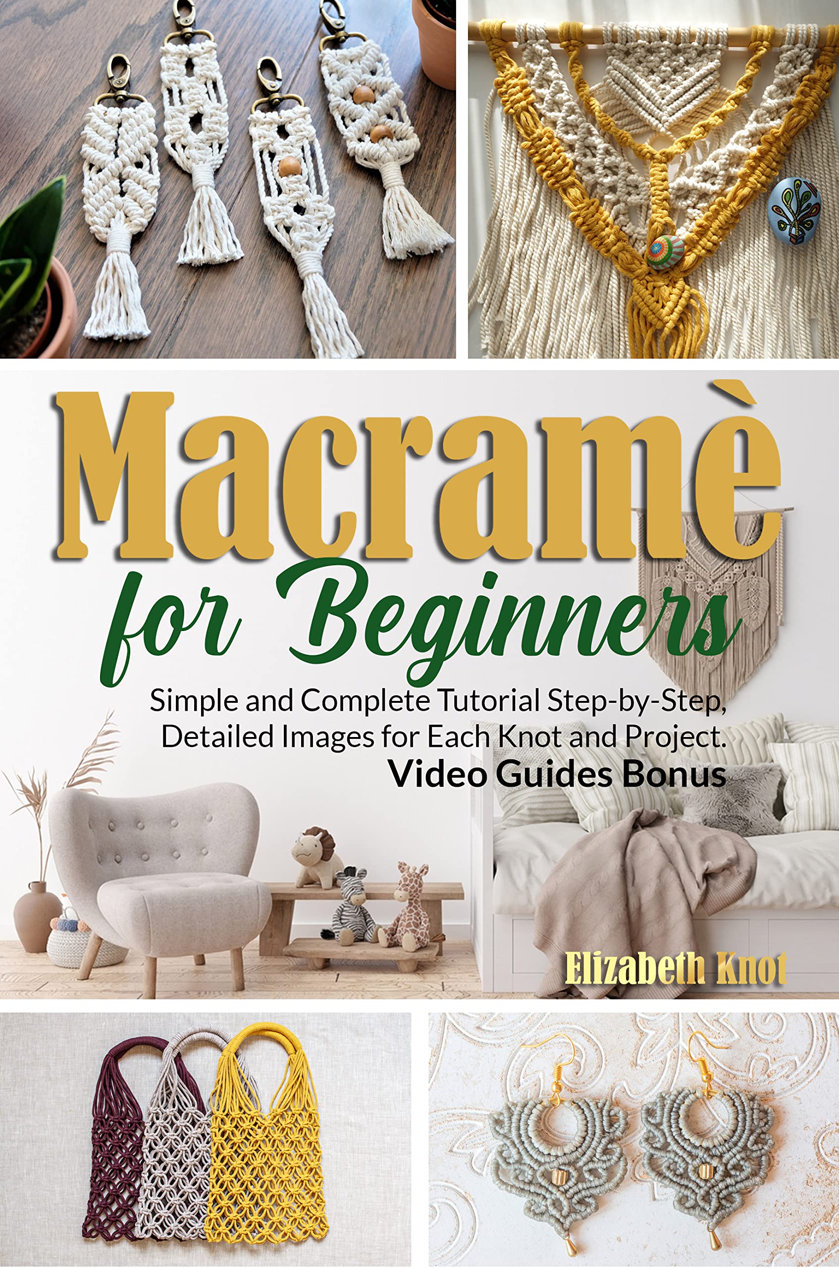 Macramé for Beginners: Simple and Complete Tutorial Step-by-Step ...