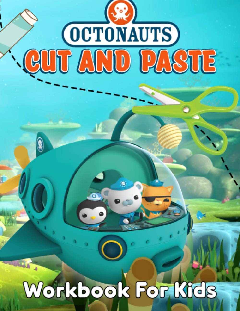 Octonauts Cut And Paste Workbook For Kids: An Adorable Octonauts Cut ...