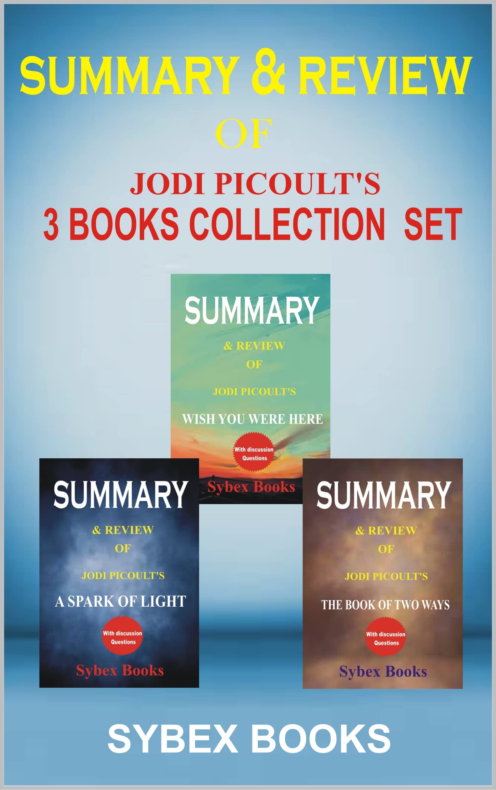 Summary and Review of Jodi Picoult's 3 books Collection Set. THE BOOK ...