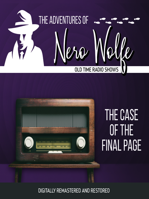 The Case of the Final Page by J. Donald Wilson | Goodreads